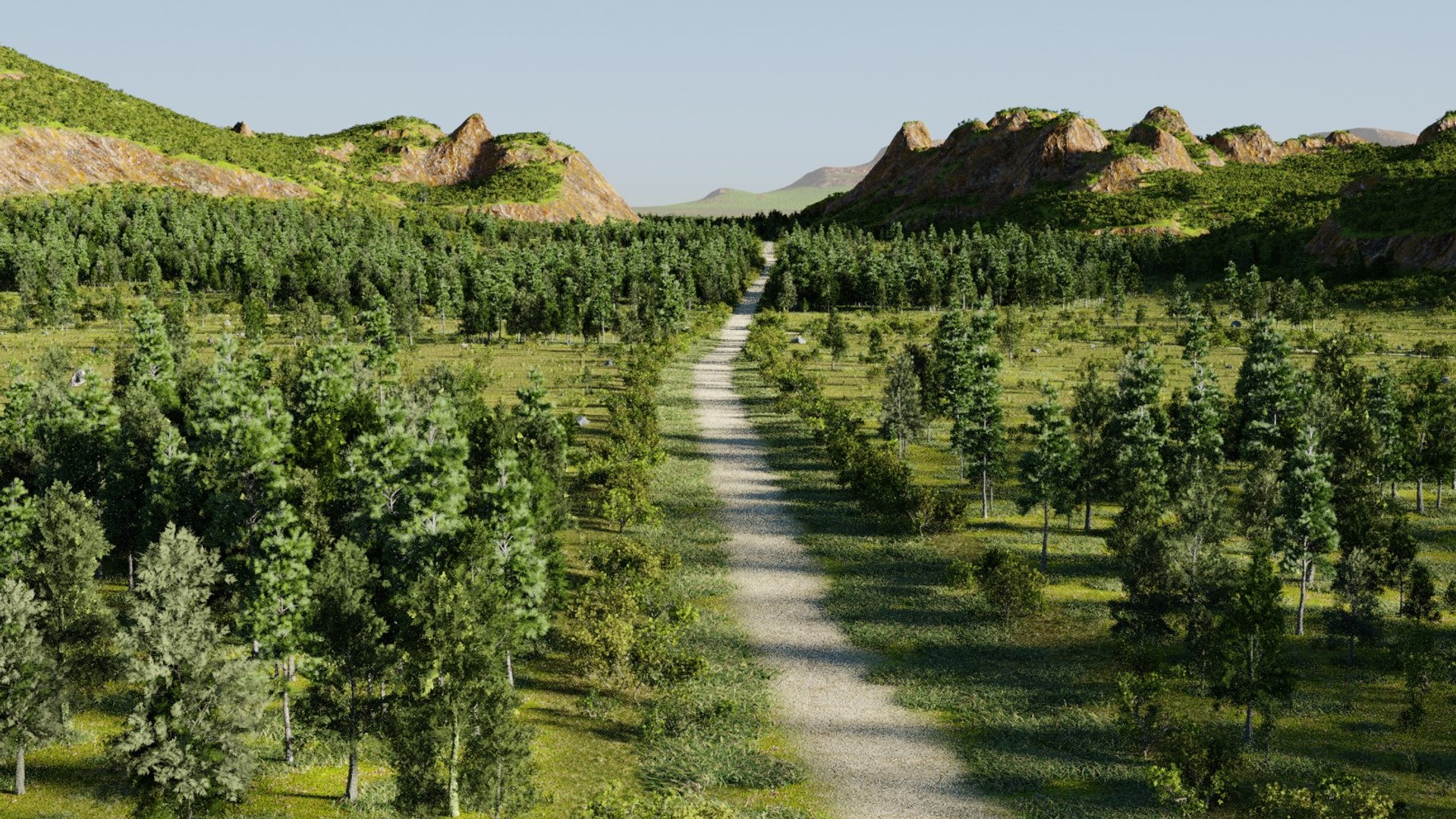 3D Nature Landscape - TurboSquid 1523926