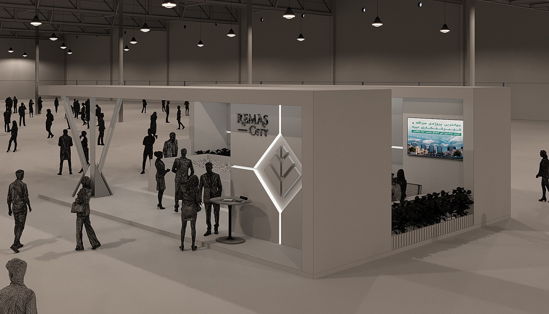 Expo Both Design By Dvel Model - TurboSquid 2113011