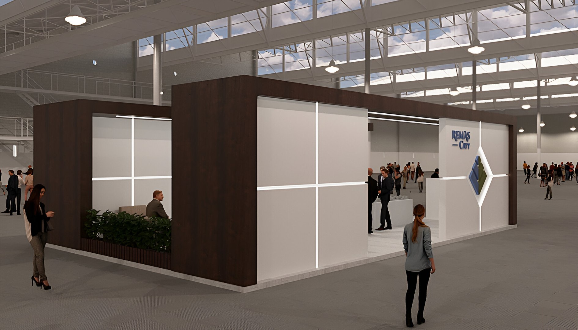 Expo Both Design By Dvel Model - TurboSquid 2113011