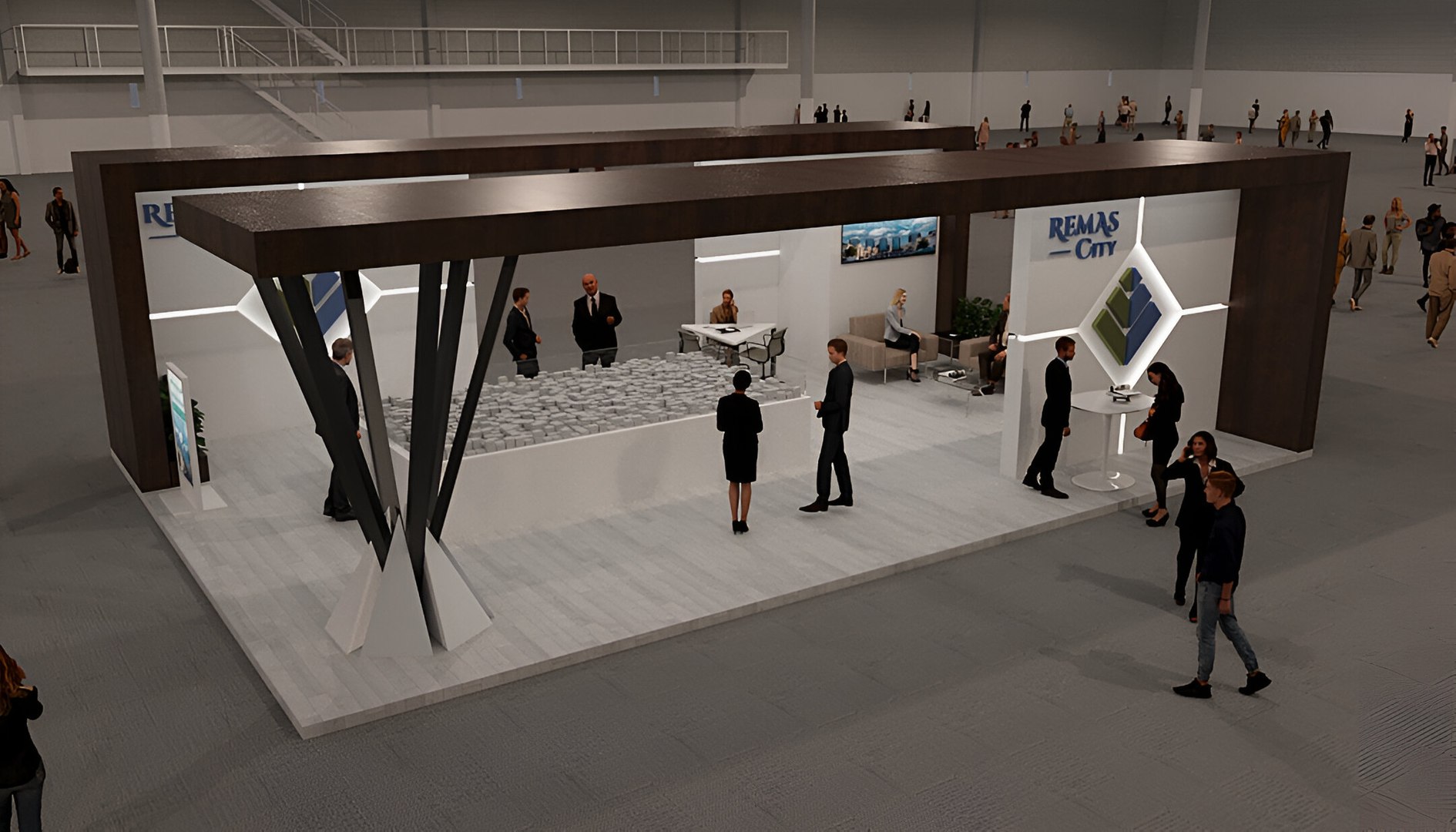 Expo Both Design By Dvel Model - TurboSquid 2113011