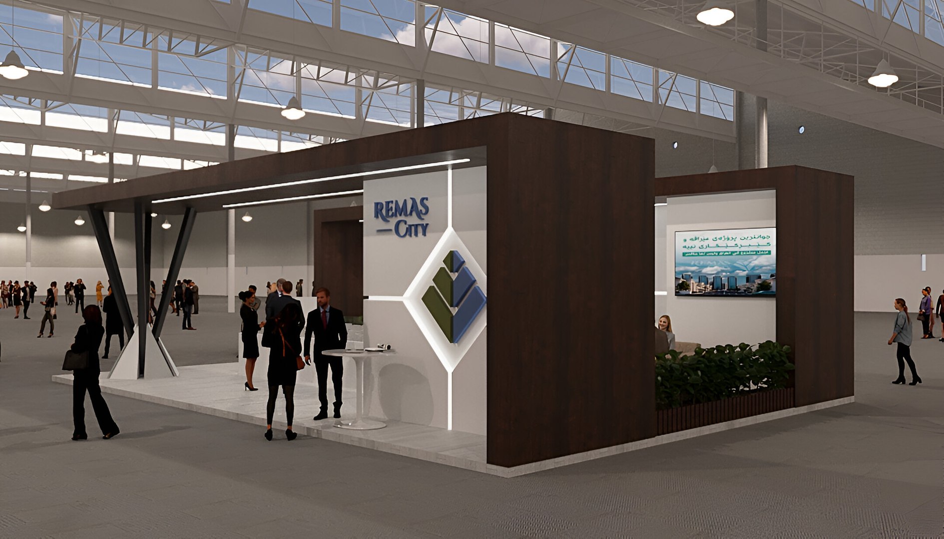 Expo Both Design By Dvel Model - TurboSquid 2113011