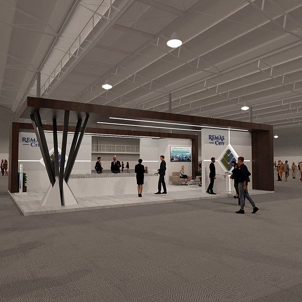 Exhibition 3D Models for Download | TurboSquid