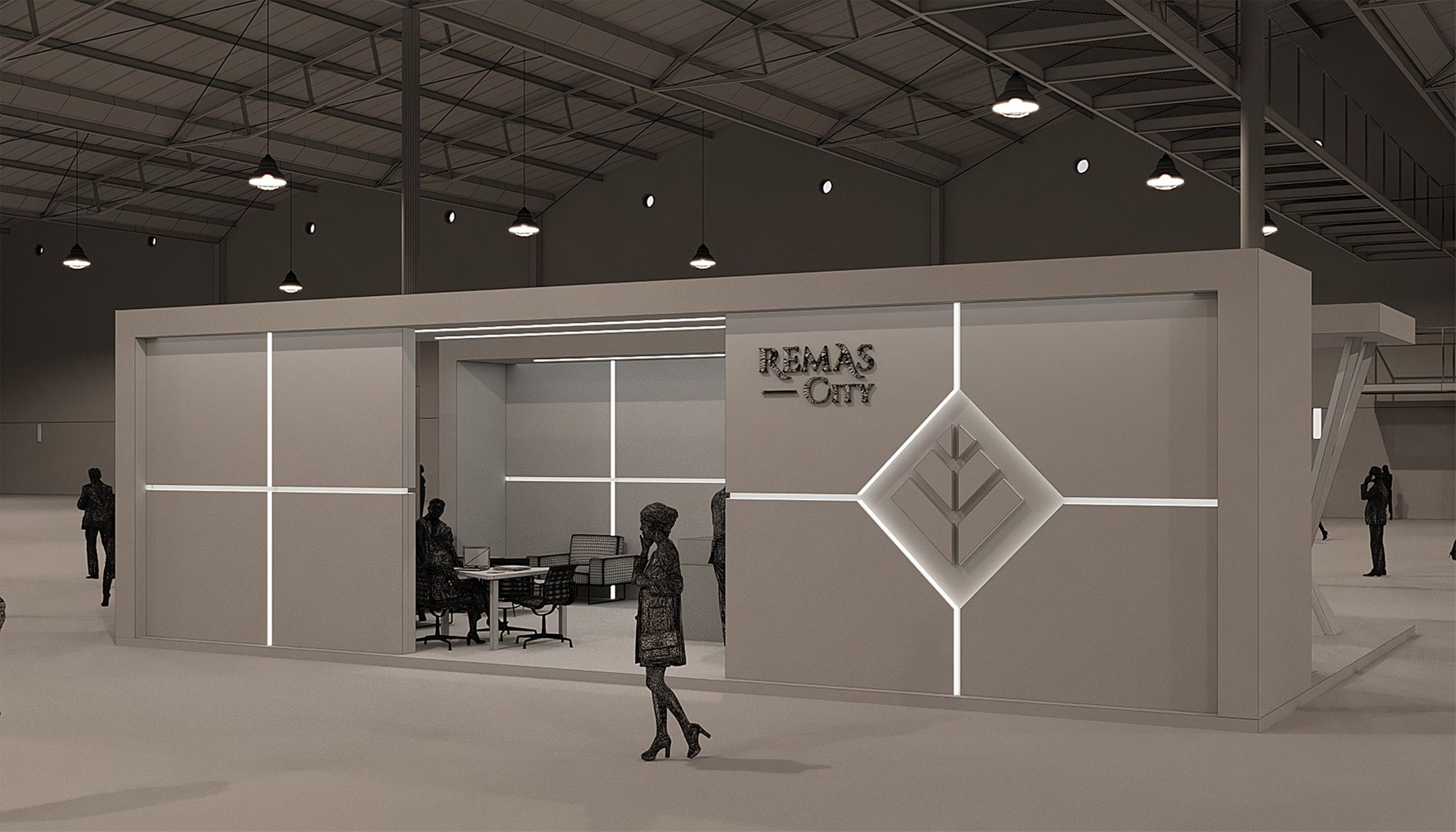 Expo Both Design By Dvel Model - TurboSquid 2113011