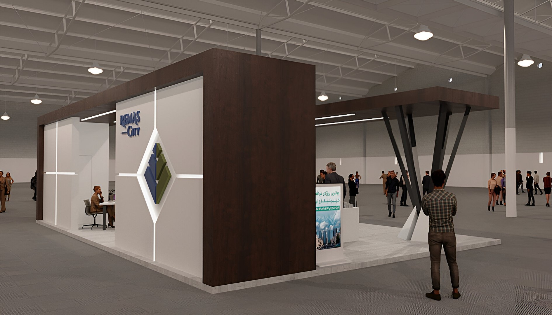 Expo Both Design By Dvel Model - TurboSquid 2113011