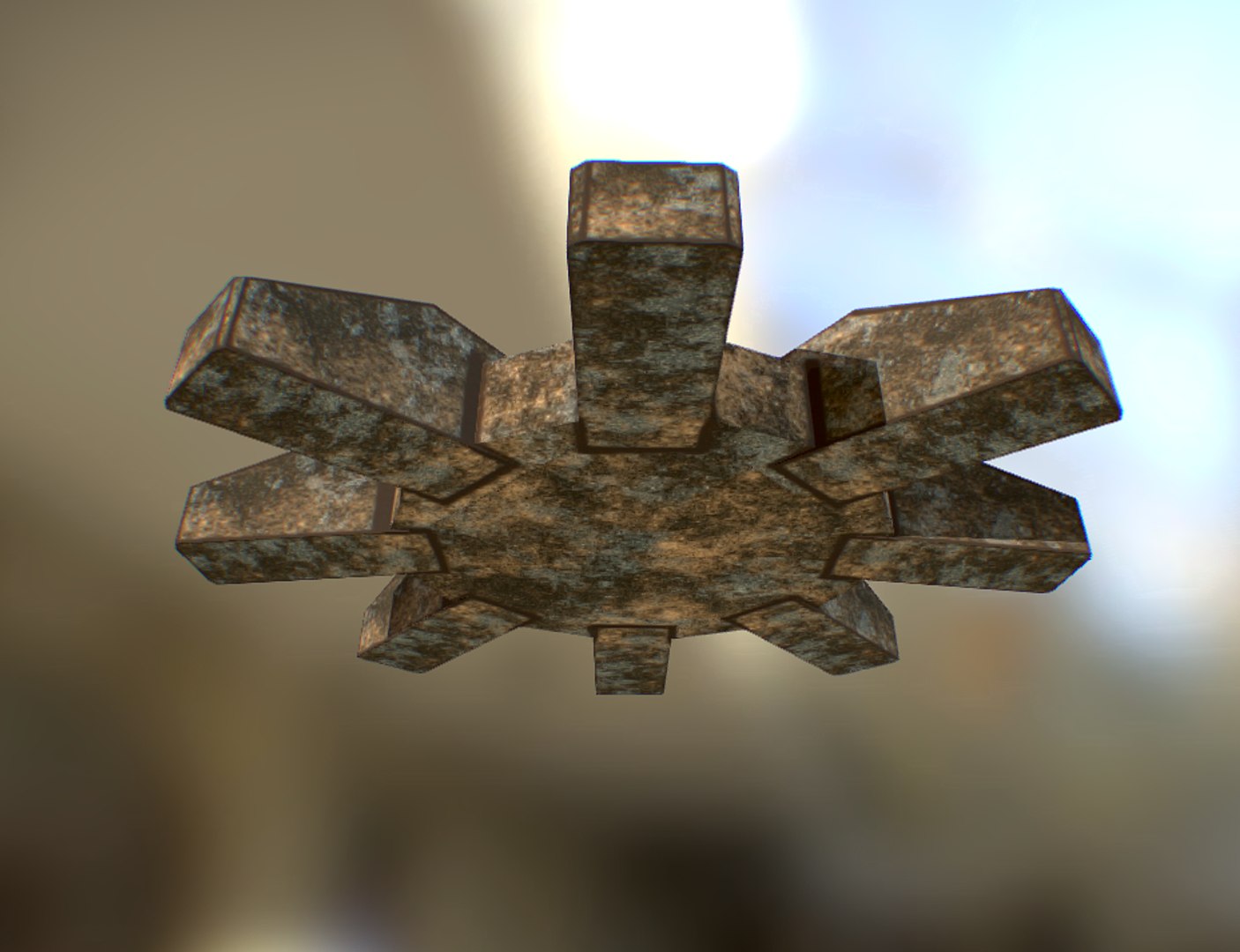 Landmine Rusty 3d 3ds