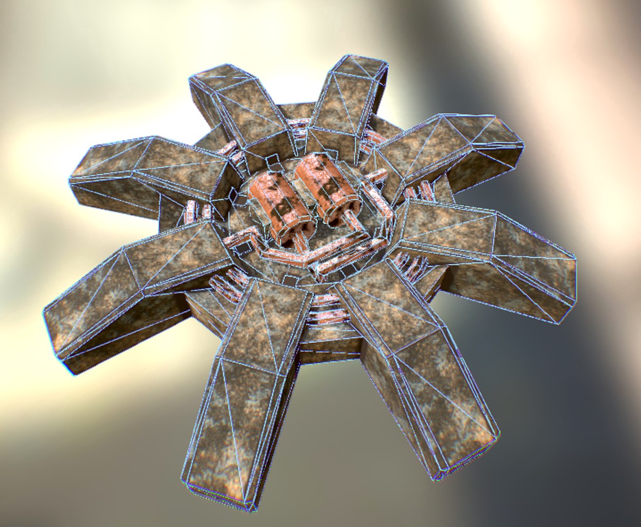 Landmine Rusty 3d 3ds