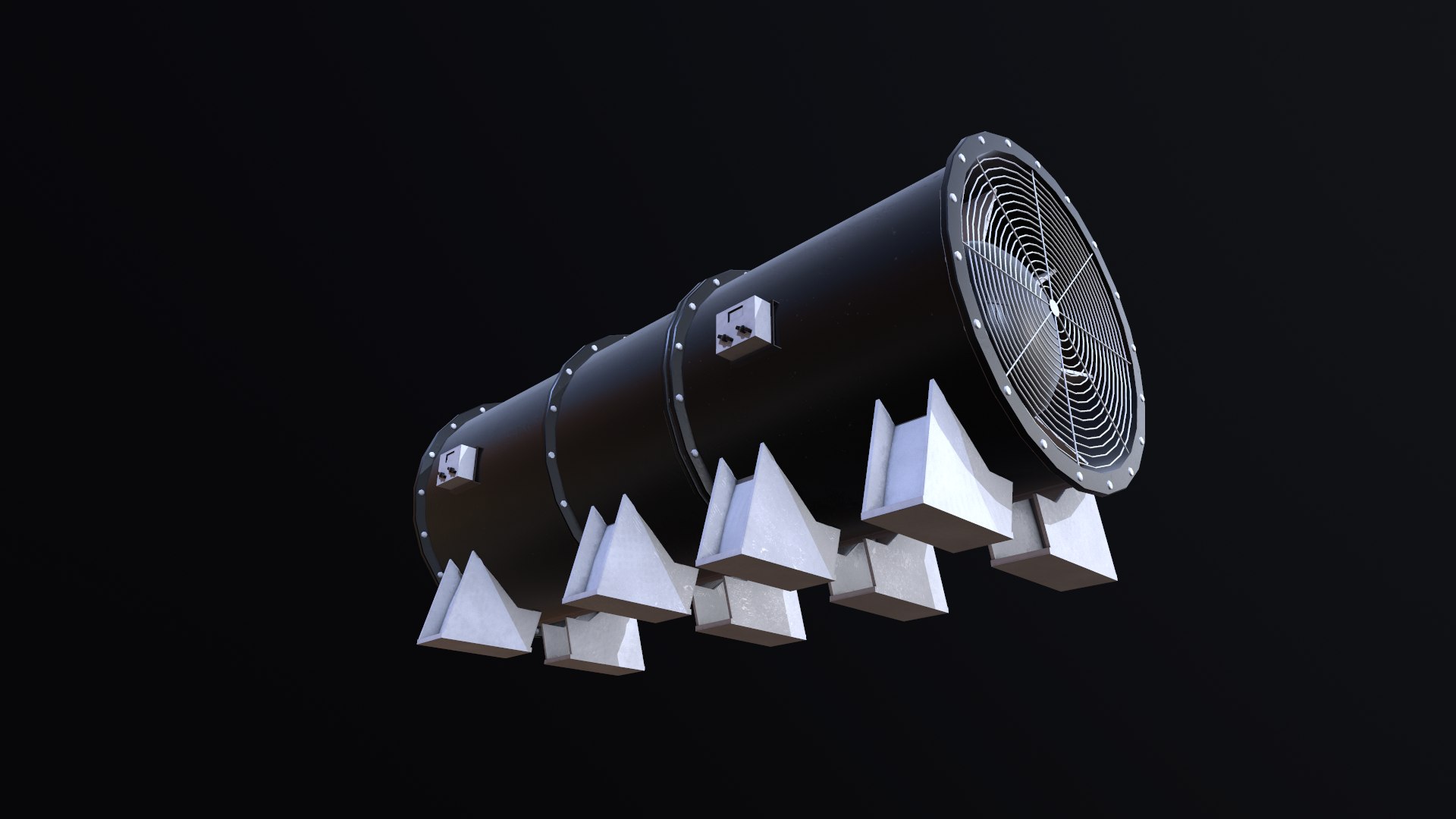 3D Ventilation Fan Model - TurboSquid 1740284