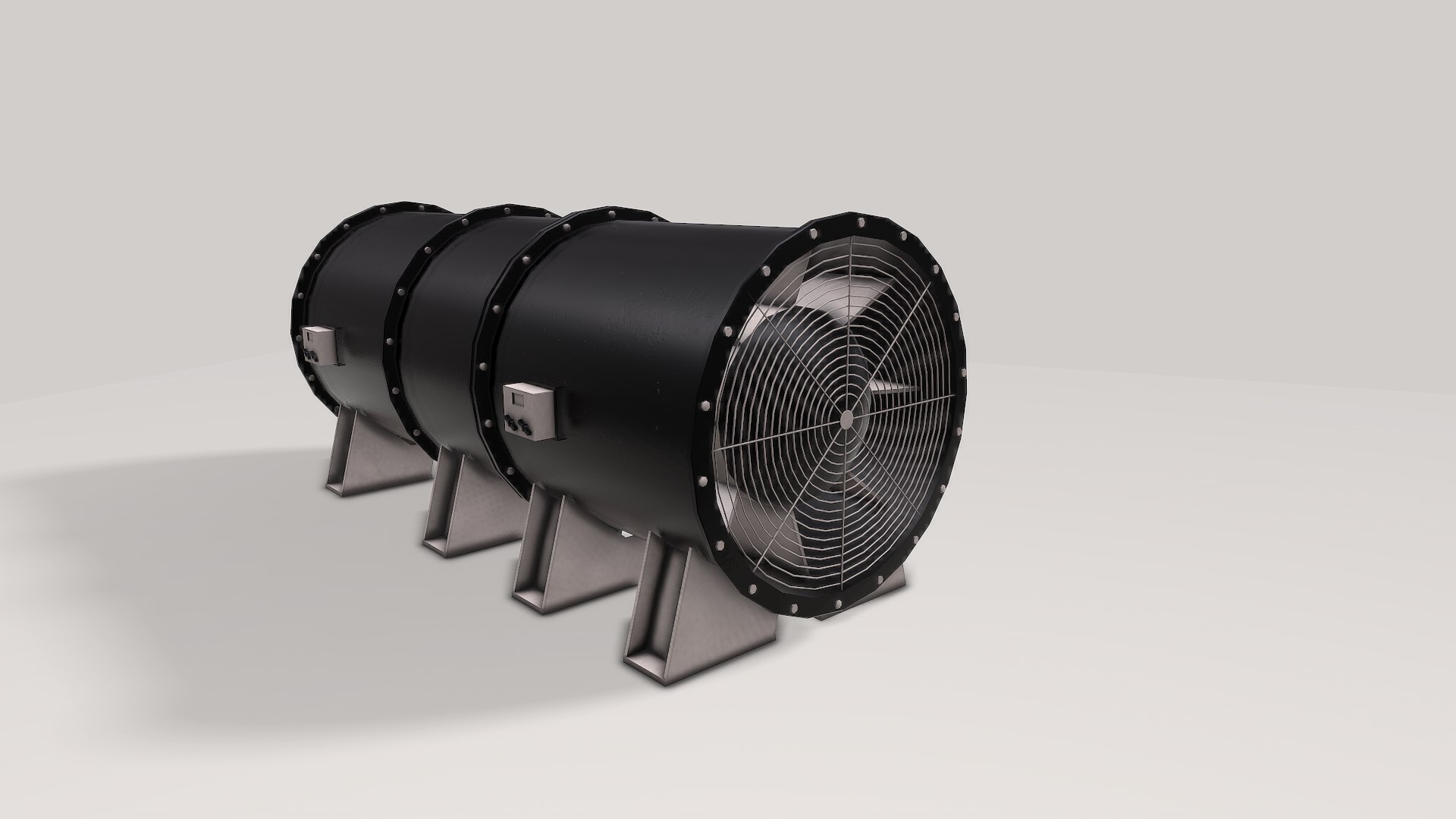 3D Ventilation Fan Model - TurboSquid 1740284
