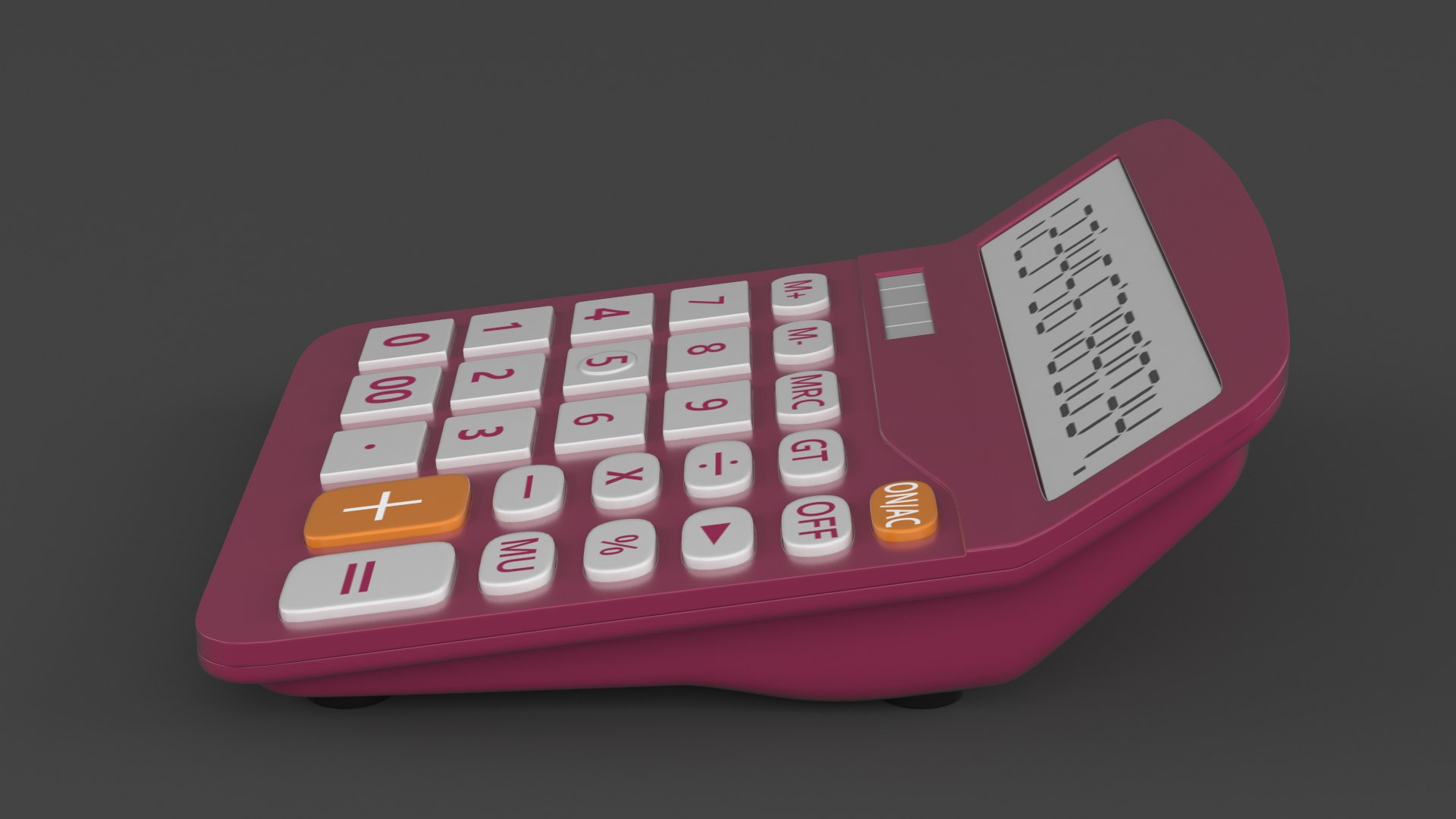 Calculator 3d Model Turbosquid 2106758