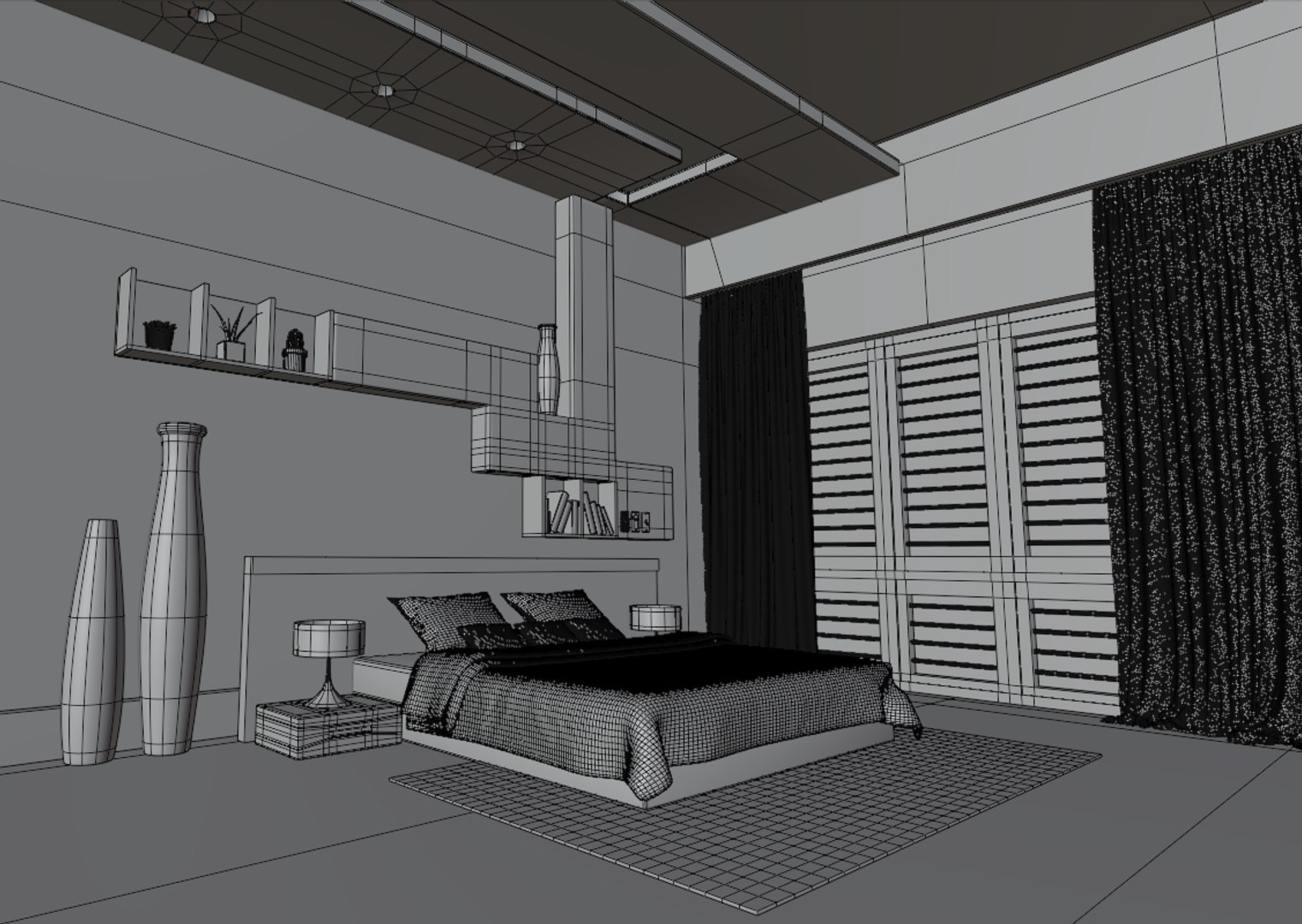 3D Realistic Room - TurboSquid 1594685