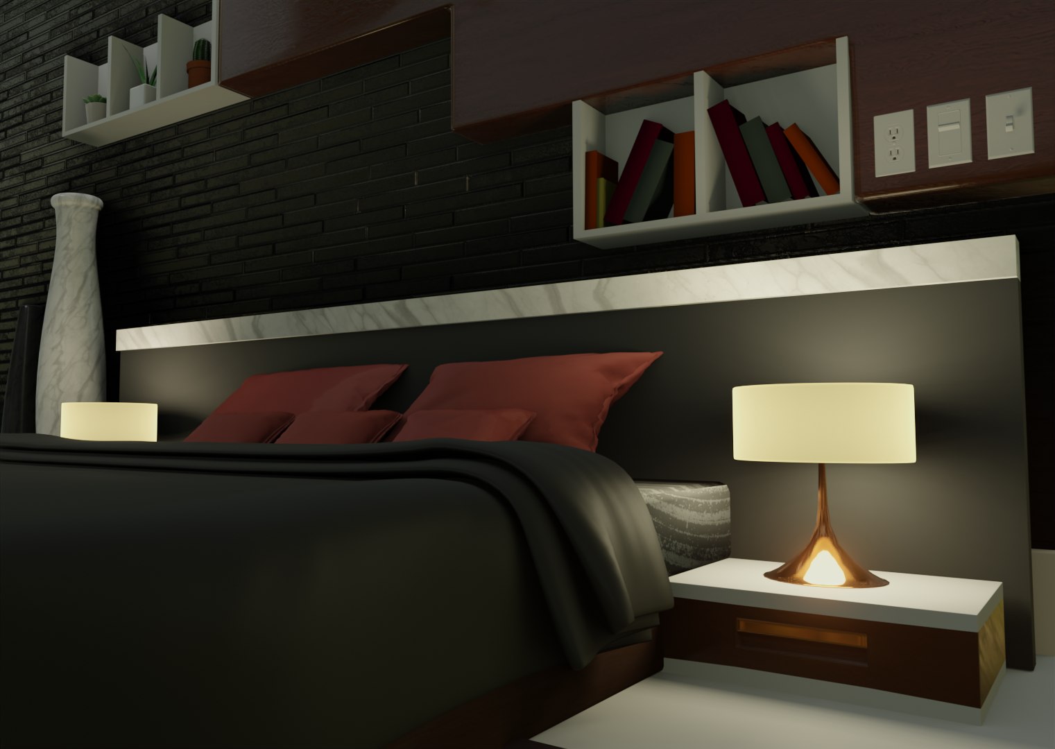 3D Realistic Room - TurboSquid 1594685