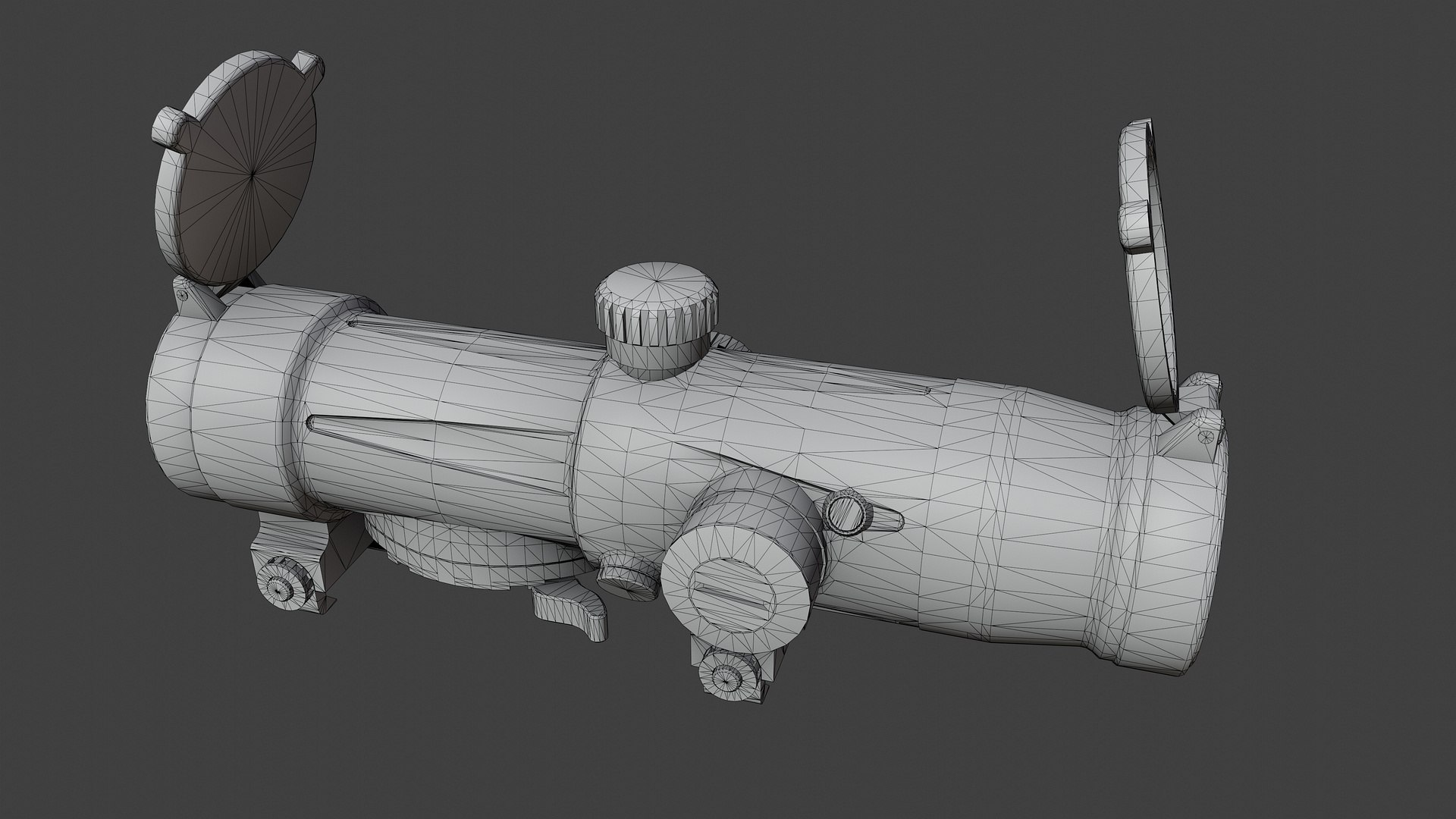 3D PSU 1x 4x Scope - TurboSquid 2397028