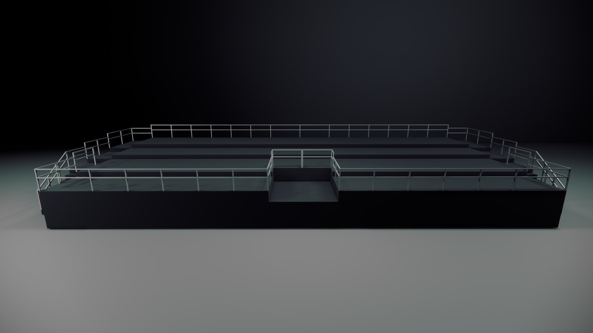 TRIBUNE STAGE VVIP 4 TRAP 3D - TurboSquid 2284651