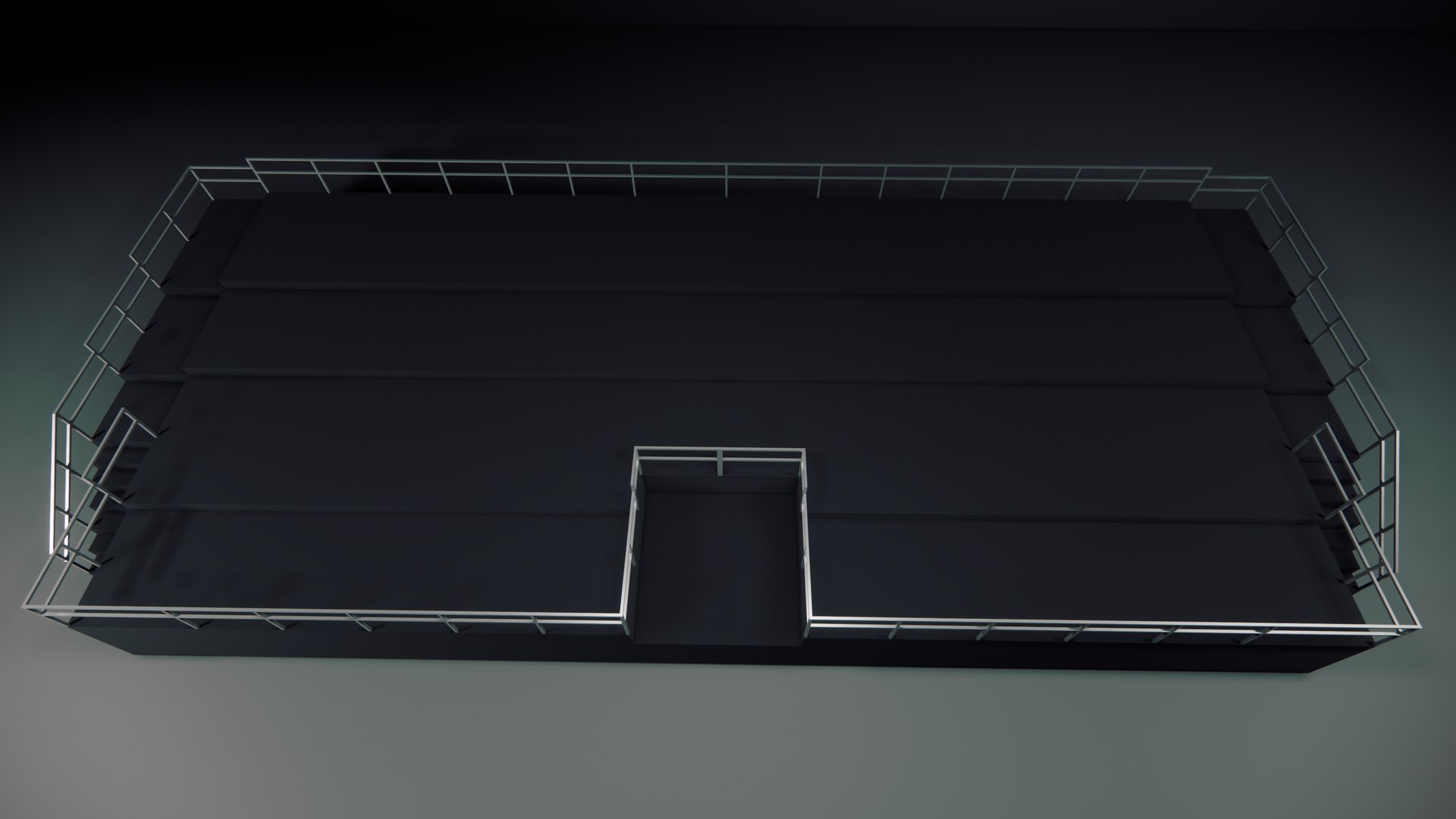 TRIBUNE STAGE VVIP 4 TRAP 3D - TurboSquid 2284651