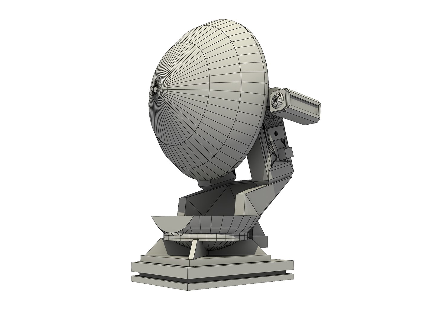 3D Control Radar Stir - TurboSquid 1356687