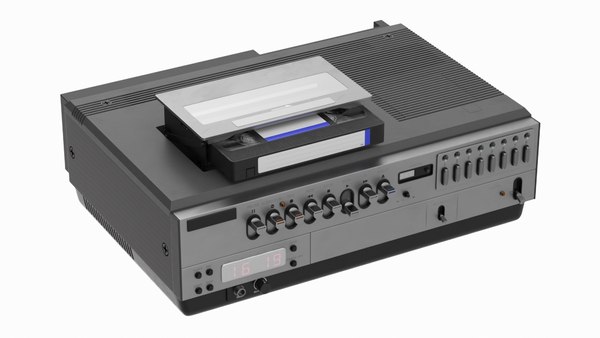 modelo 3d Reproductor VHS con casete - TurboSquid 2236583