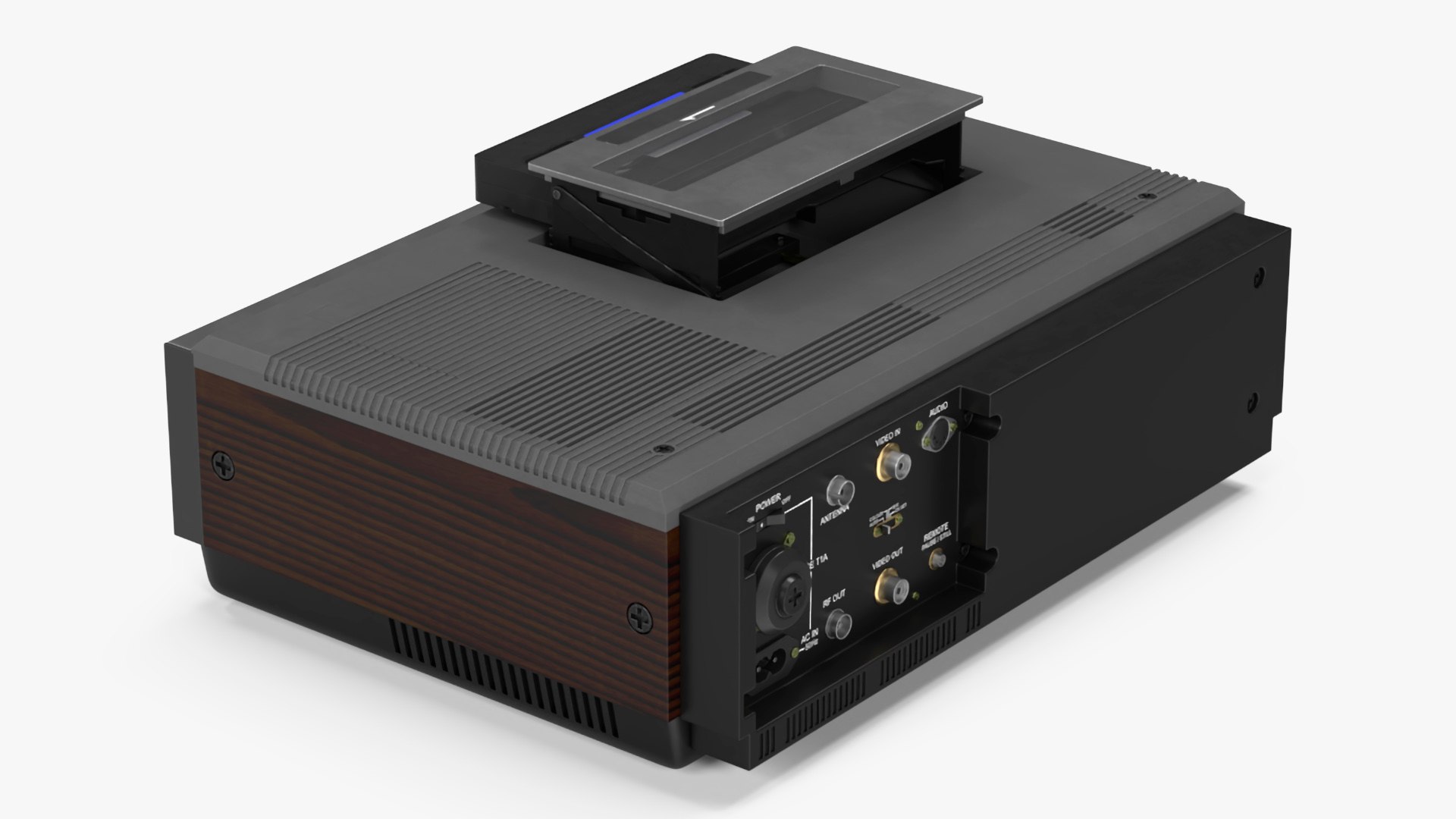 VHS Player With Cassette 3D Model - TurboSquid 2236583