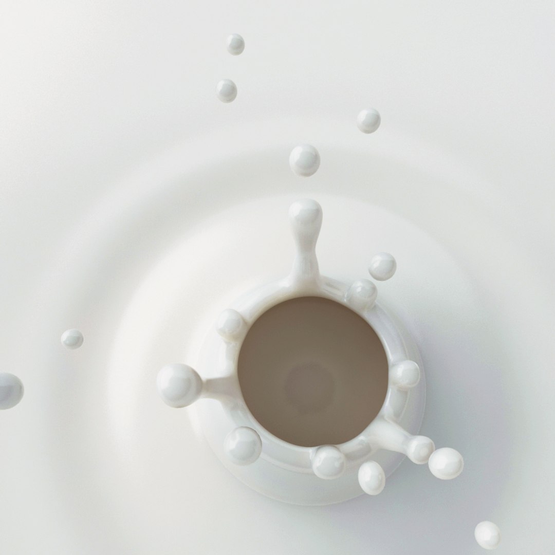 Milk Drop 3d Model