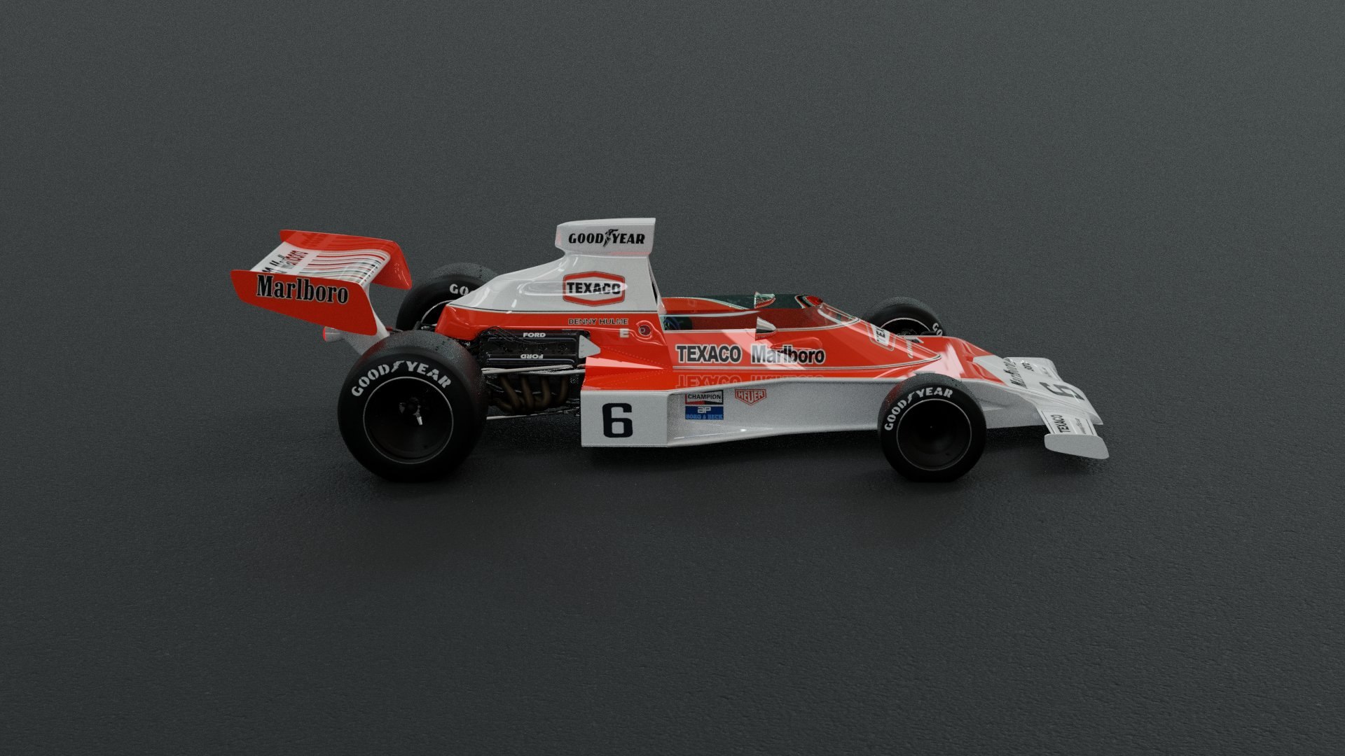 3D Mclaren M23-4 1974 - TurboSquid 1649263