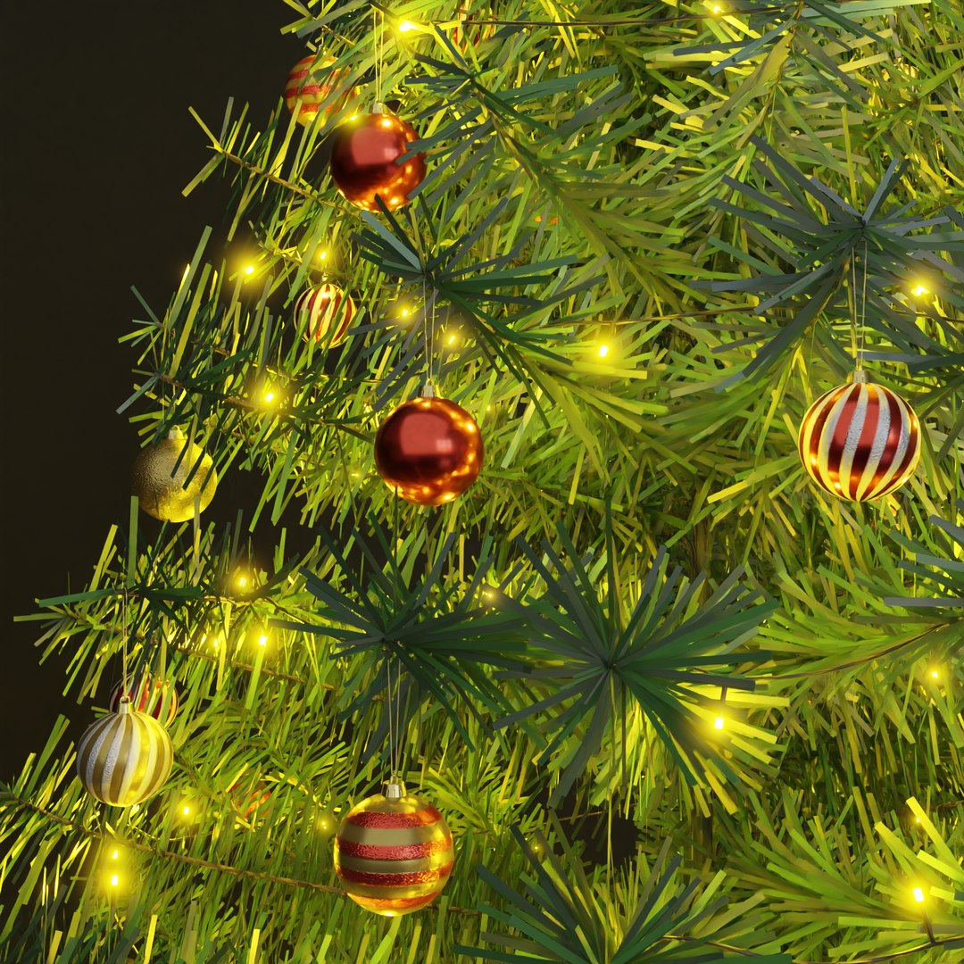 3D Christmas Tree Model - TurboSquid 1828305