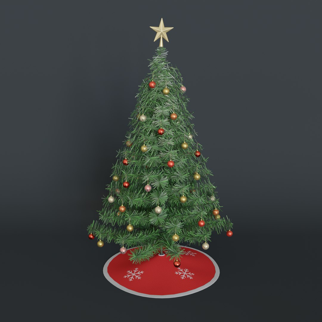 3D Christmas Tree Model - TurboSquid 1828305