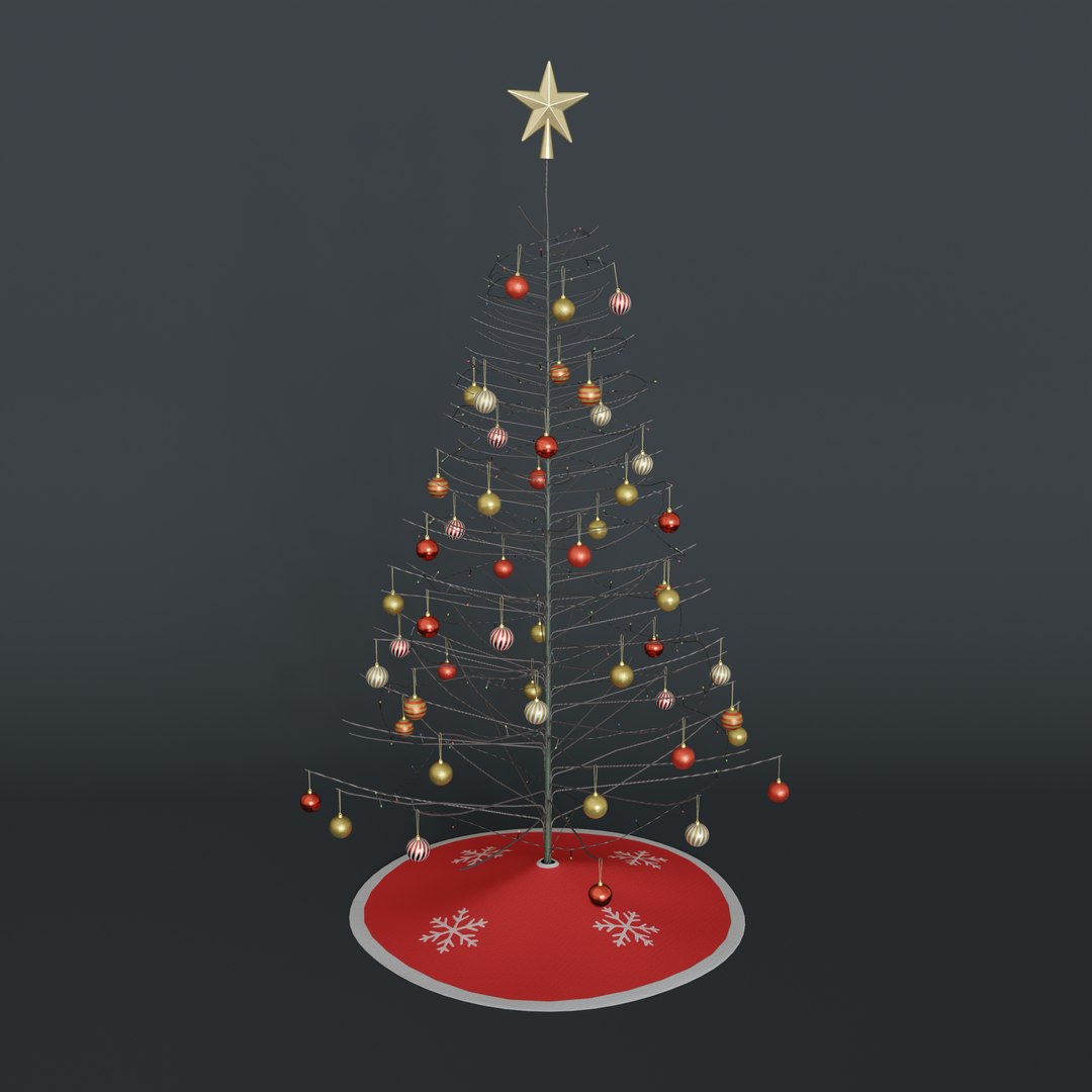 3D Christmas Tree Model - TurboSquid 1828305