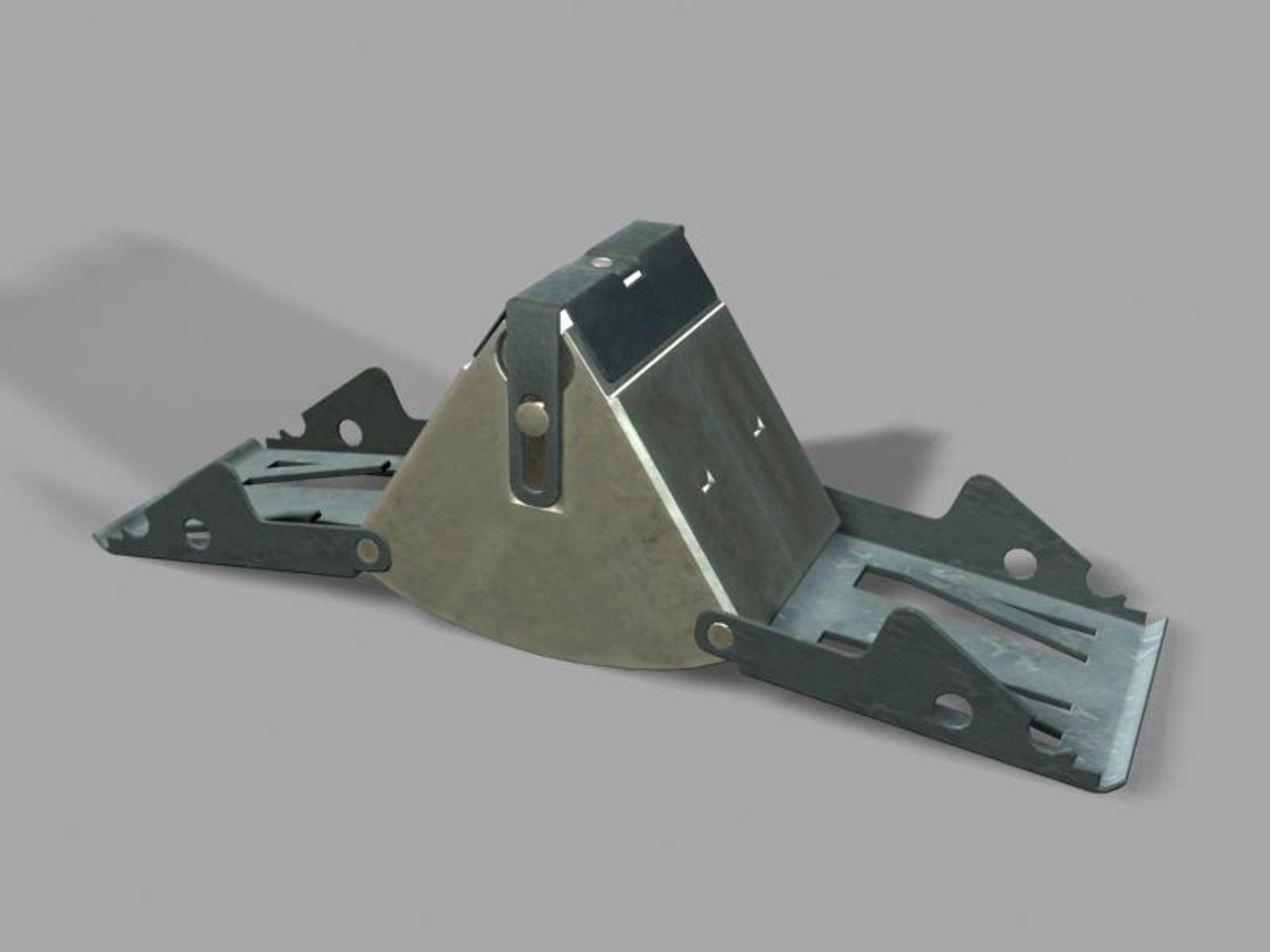 3d Model Of M43a1 Anti-personnel Landmine