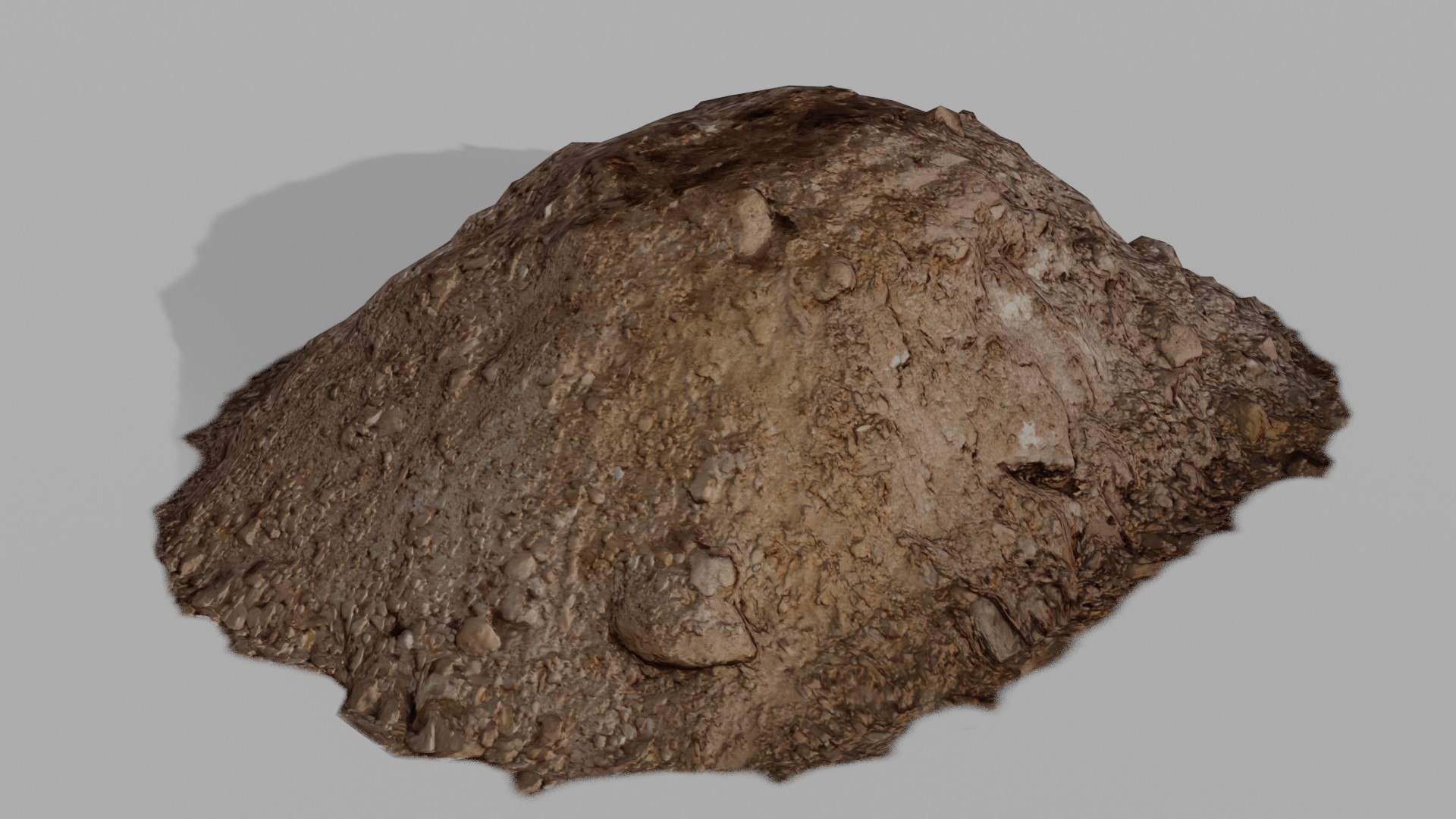 Scanned Pile Clay Model - TurboSquid 1557704