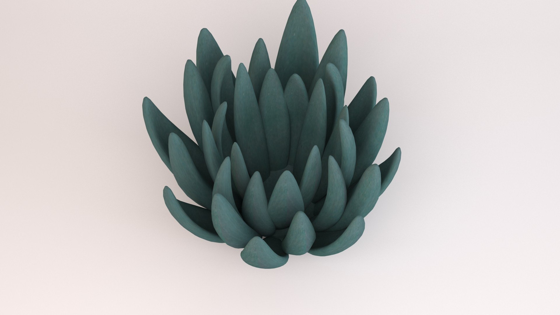 3d Model Blue Chalksticks