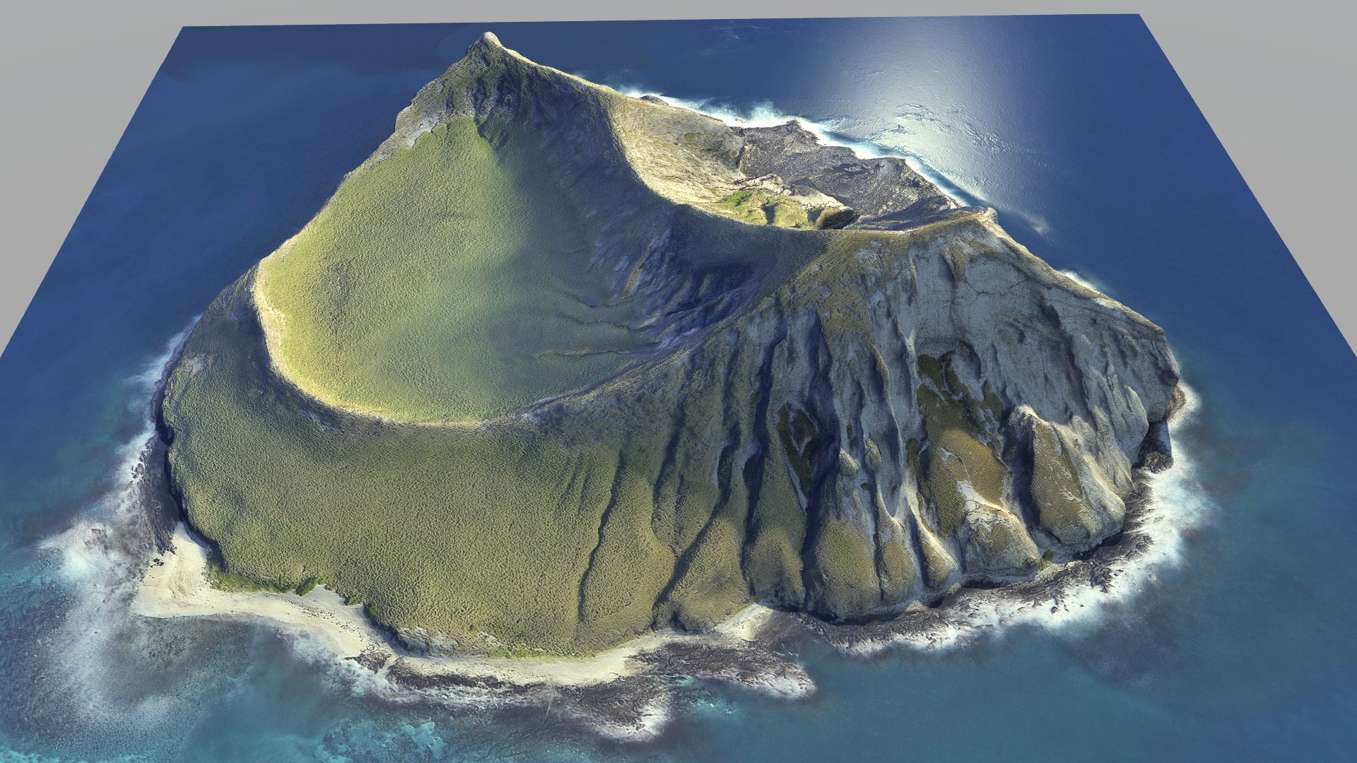 Realistic Island 3D Model - TurboSquid 1527256