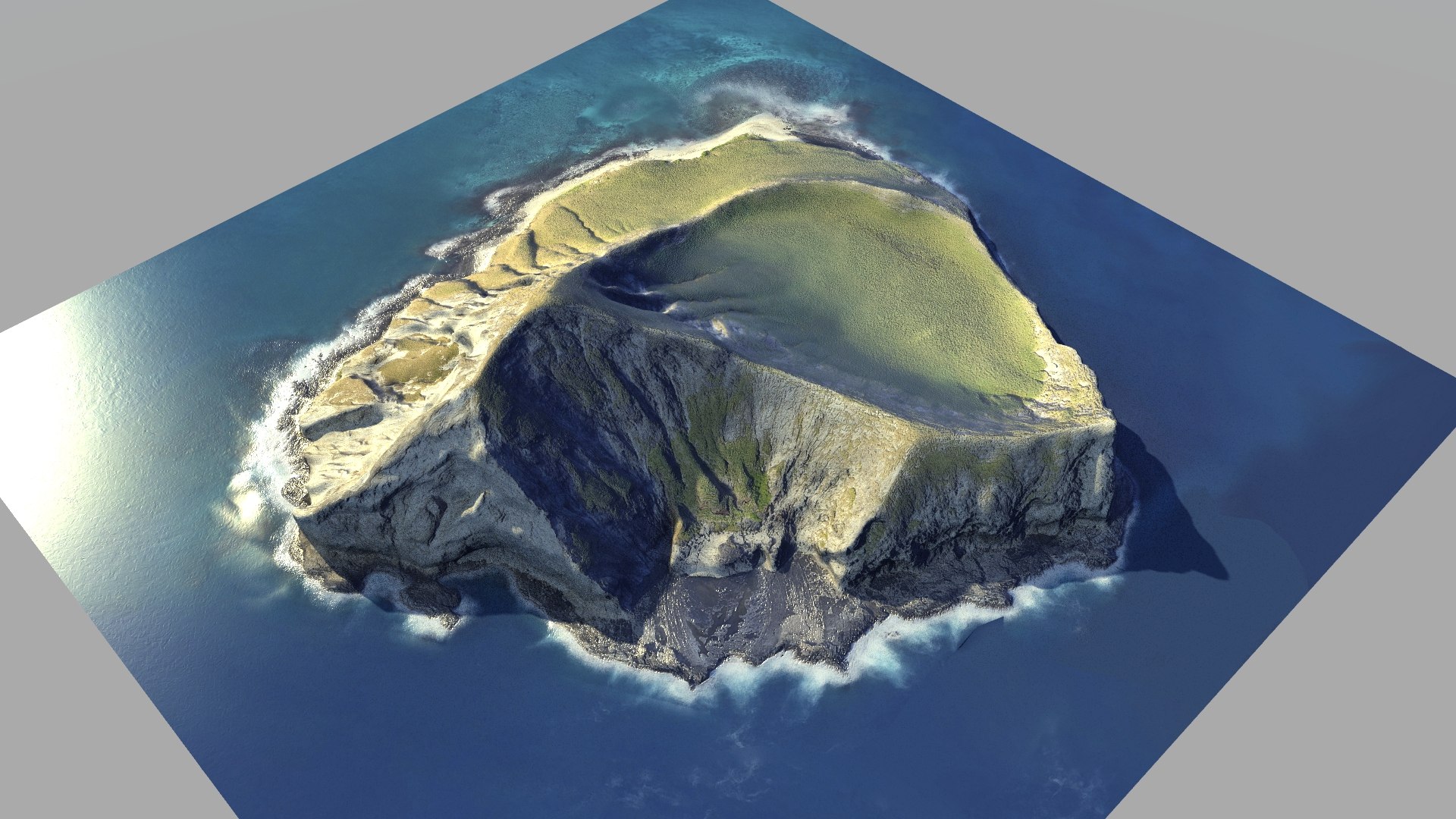 Realistic Island 3D Model - TurboSquid 1527256