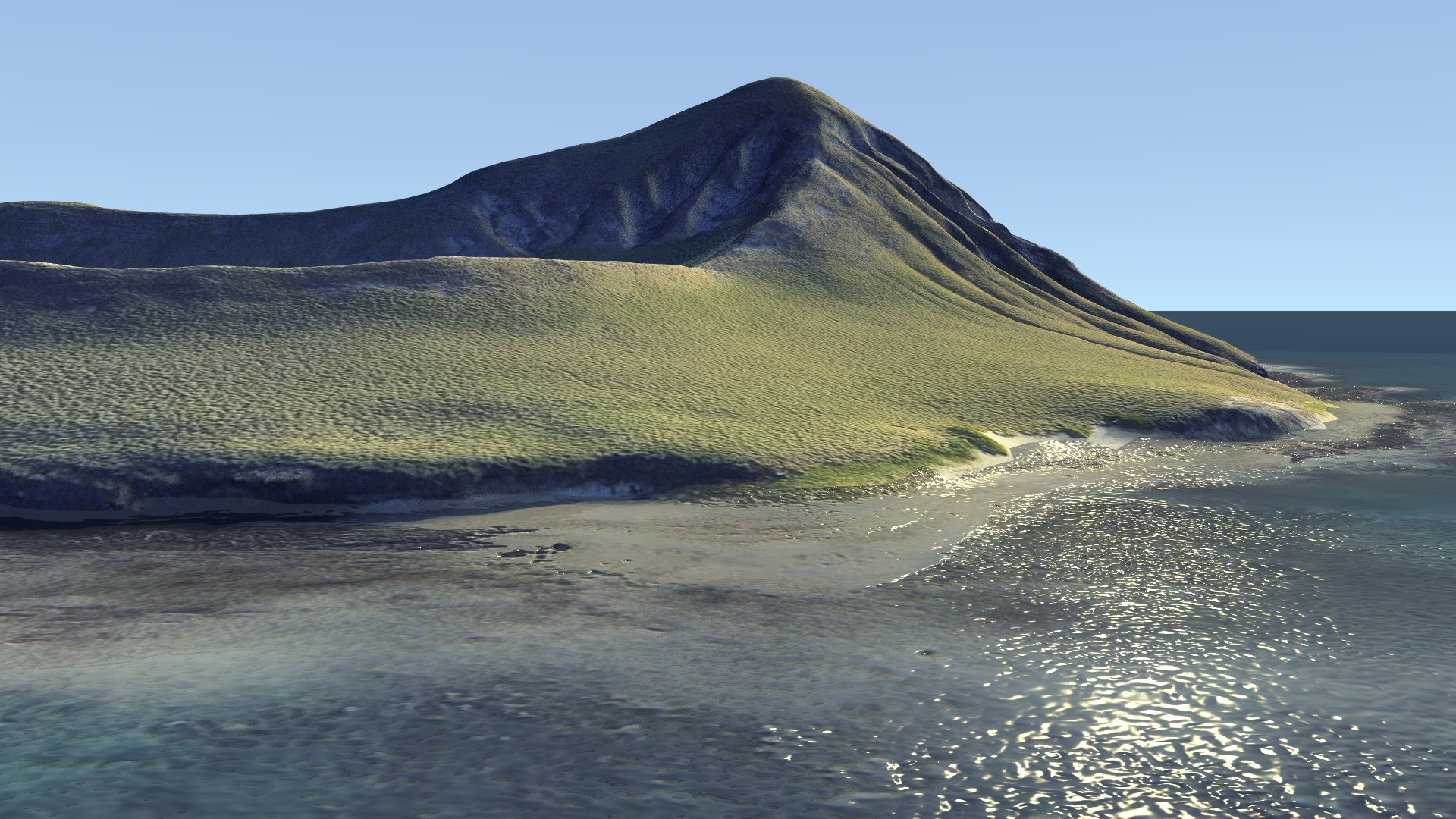 Realistic Island 3D Model - TurboSquid 1527256