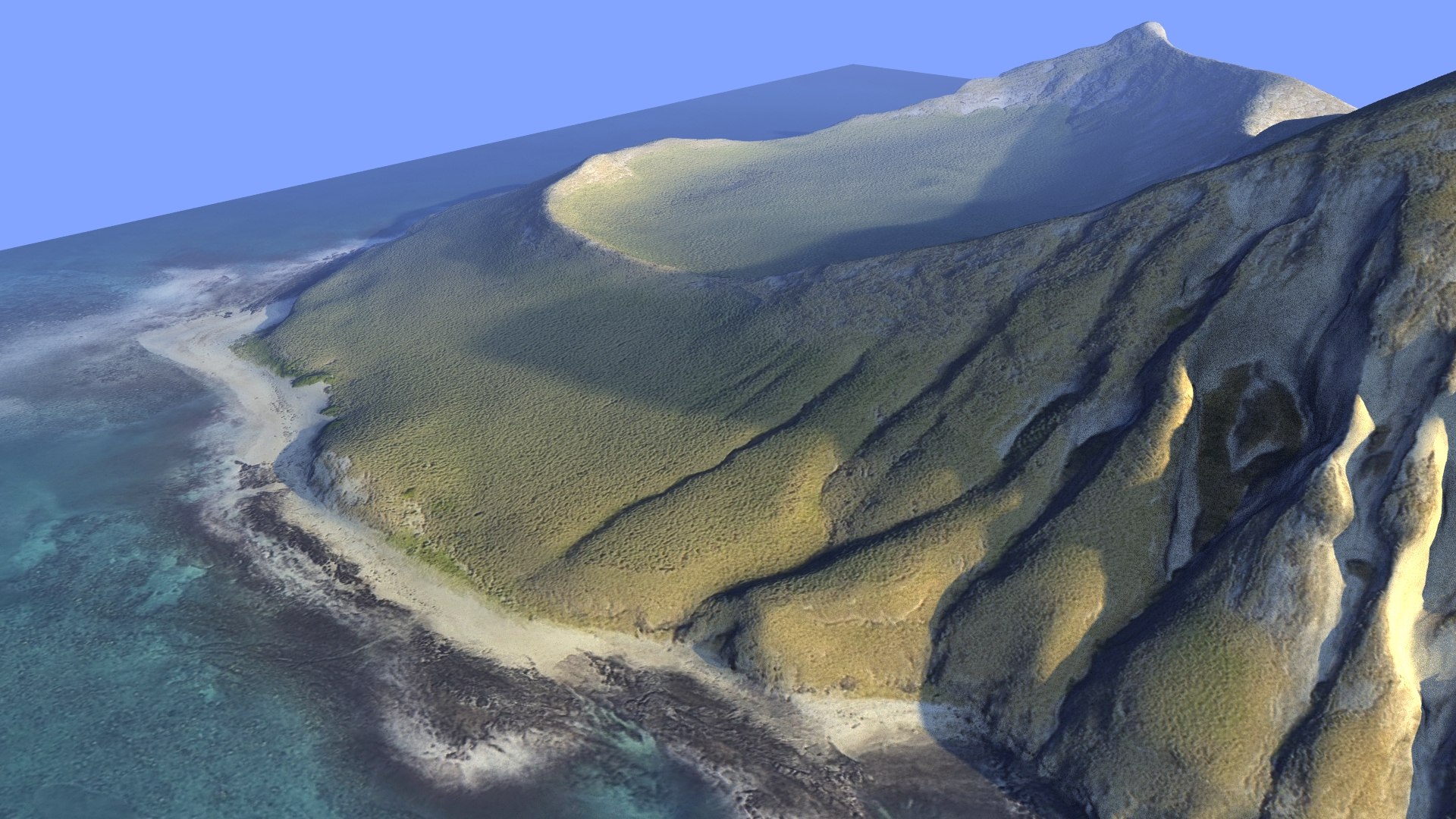 Realistic Island 3D Model - TurboSquid 1527256