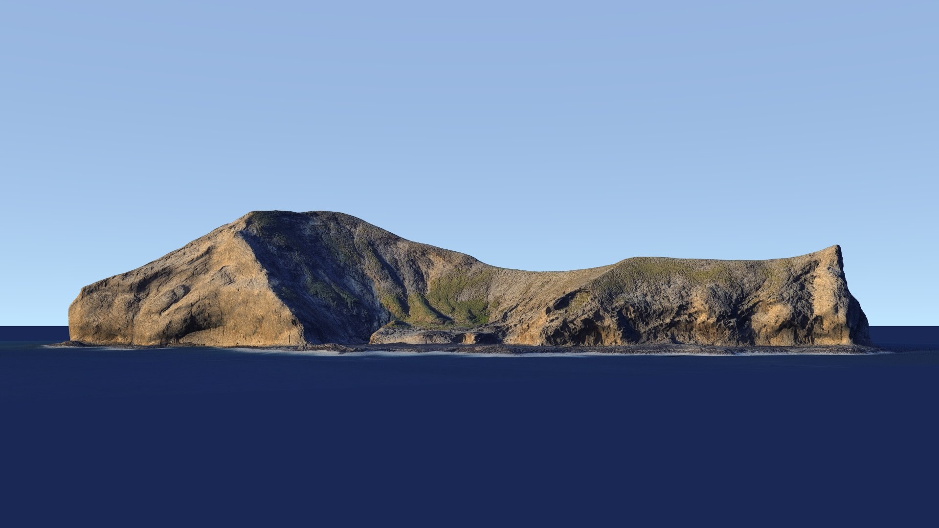 Realistic Island 3D Model - TurboSquid 1527256