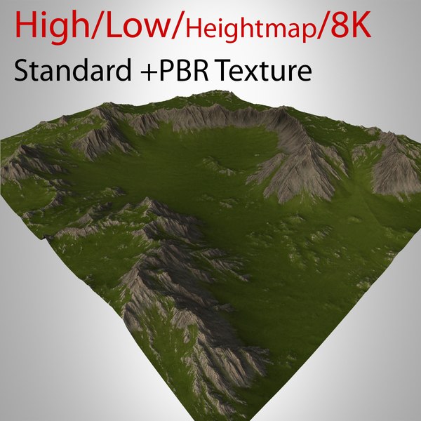 3d max mountain landscape
