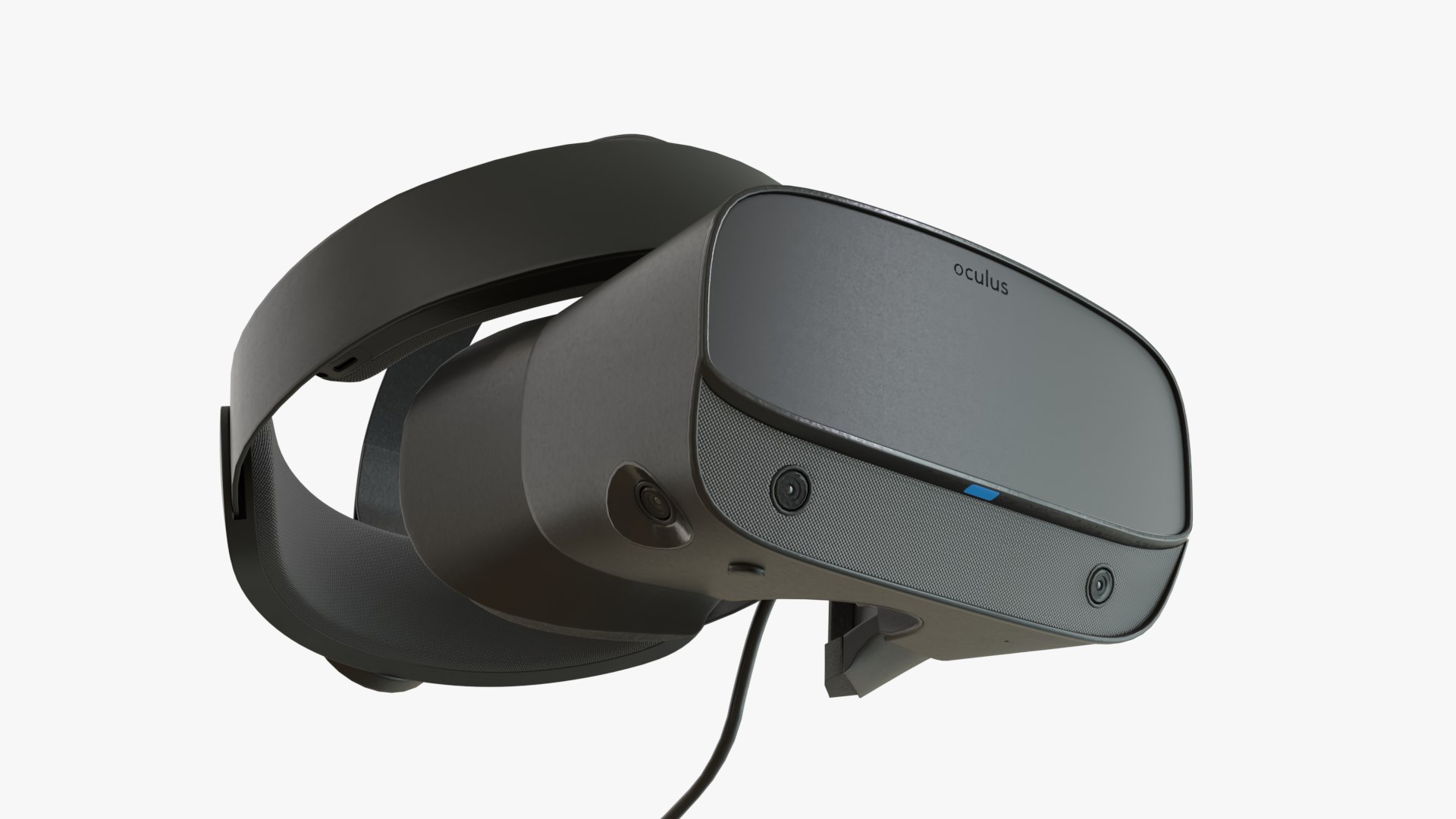 3D model Oculus Rift S with Oculus Touch V2 controllers - TurboSquid ...