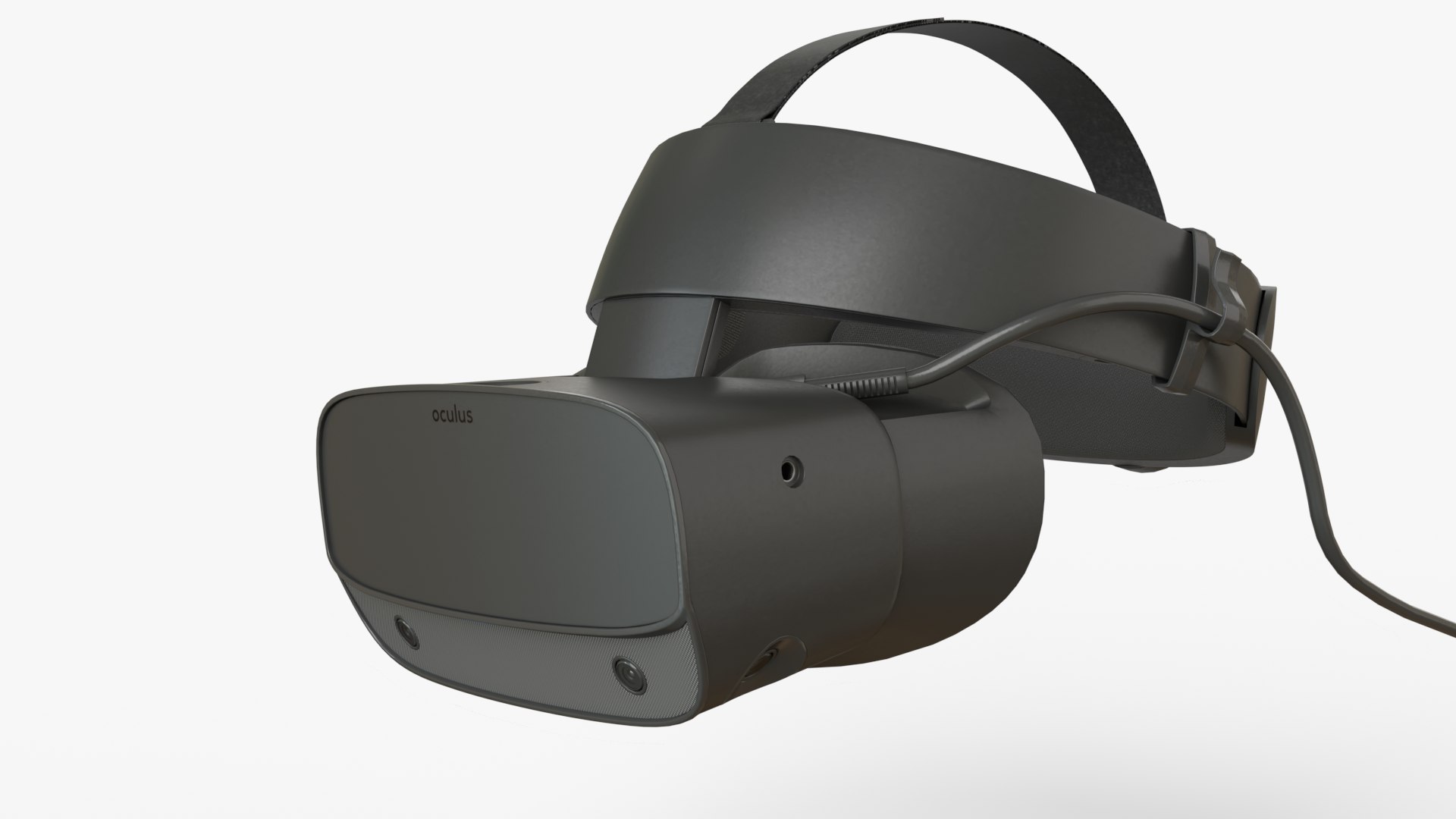 3D model Oculus Rift S with Oculus Touch V2 controllers - TurboSquid ...