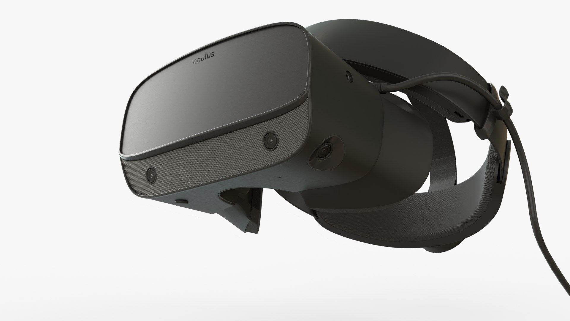 3D model Oculus Rift S with Oculus Touch V2 controllers - TurboSquid ...