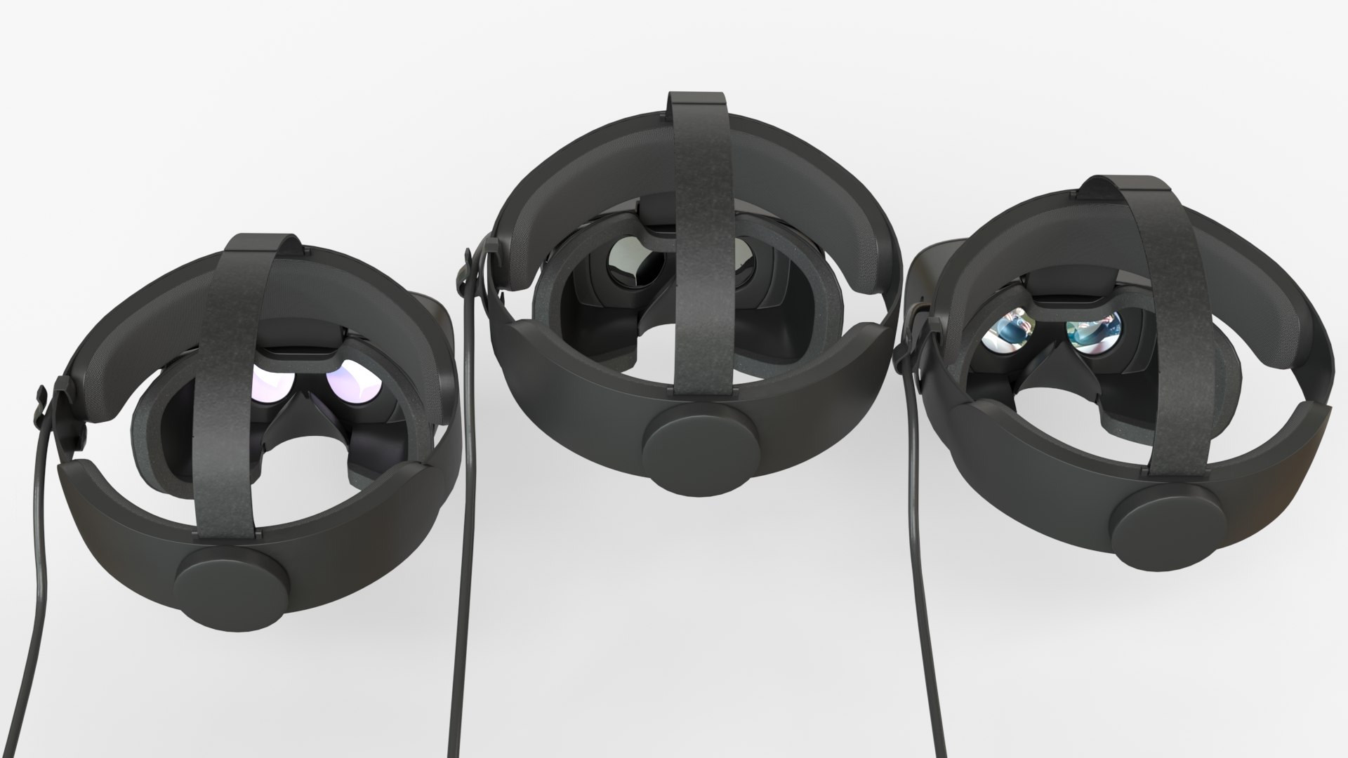 3D model Oculus Rift S with Oculus Touch V2 controllers - TurboSquid ...