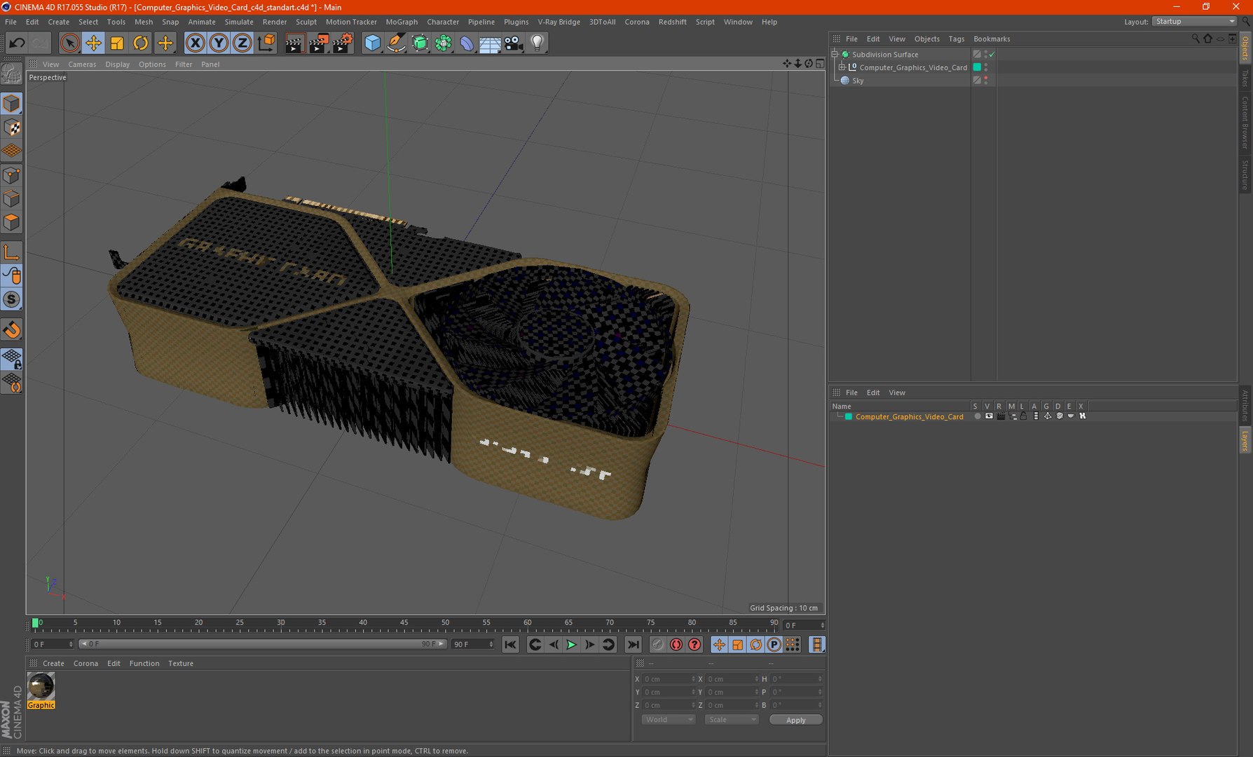 3D Computer Graphics Video Card - TurboSquid 1993735