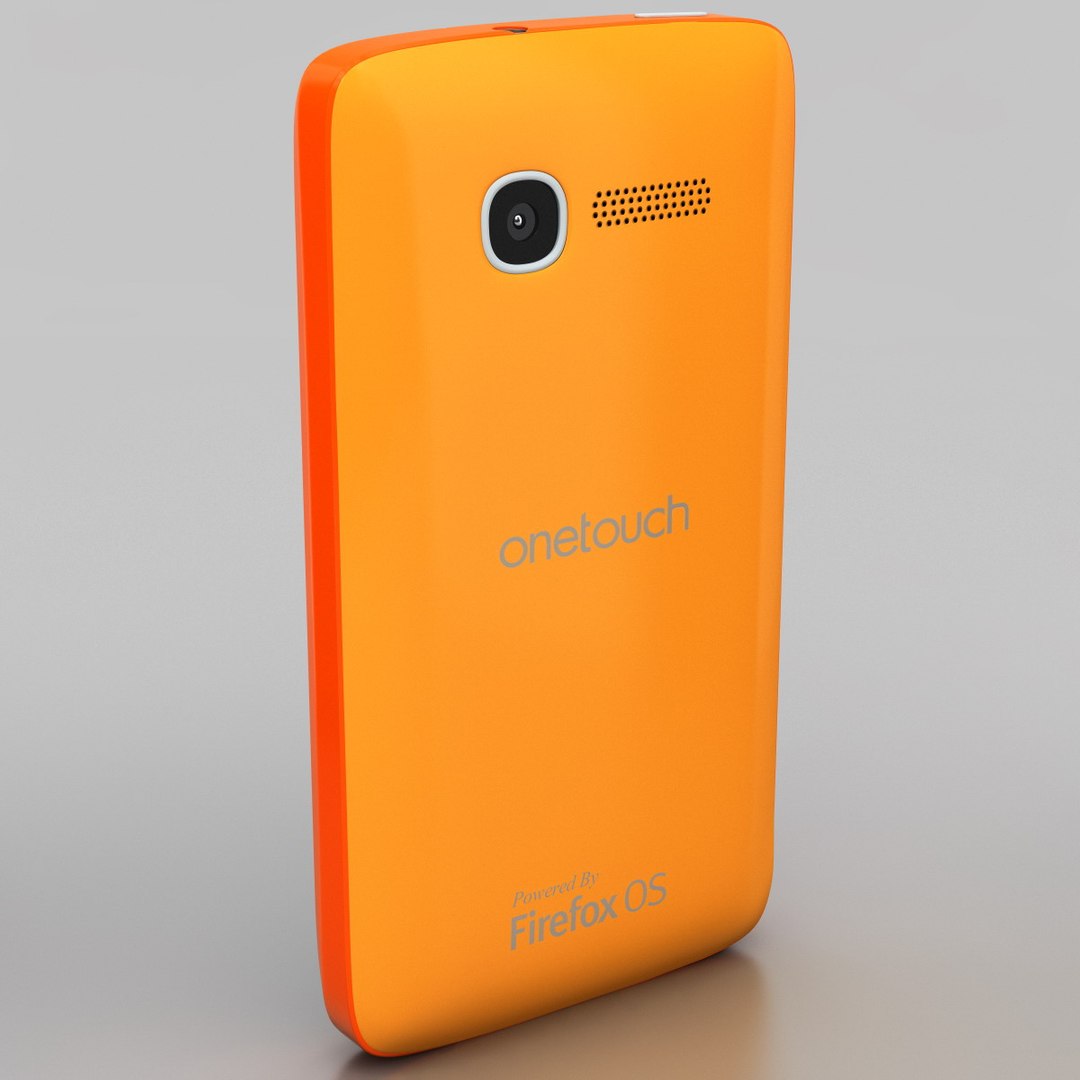 Alcatel Touch Orange 3d Model