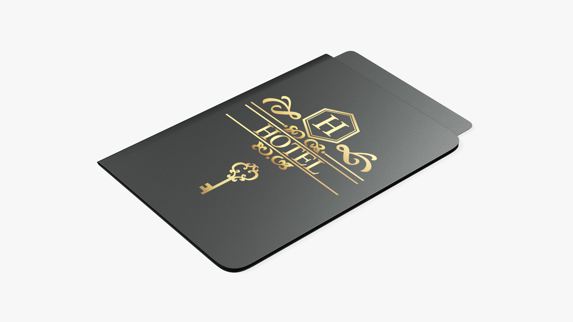 Hotel Card Key Black 3D - TurboSquid 2267790