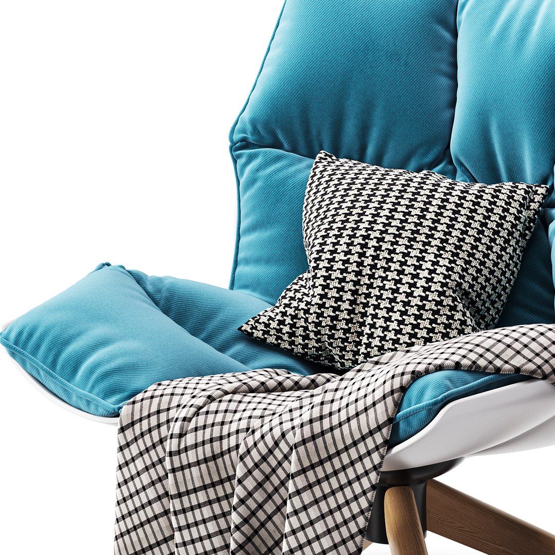 3D BB ITALIA Husk Armchair Model - TurboSquid 2320282