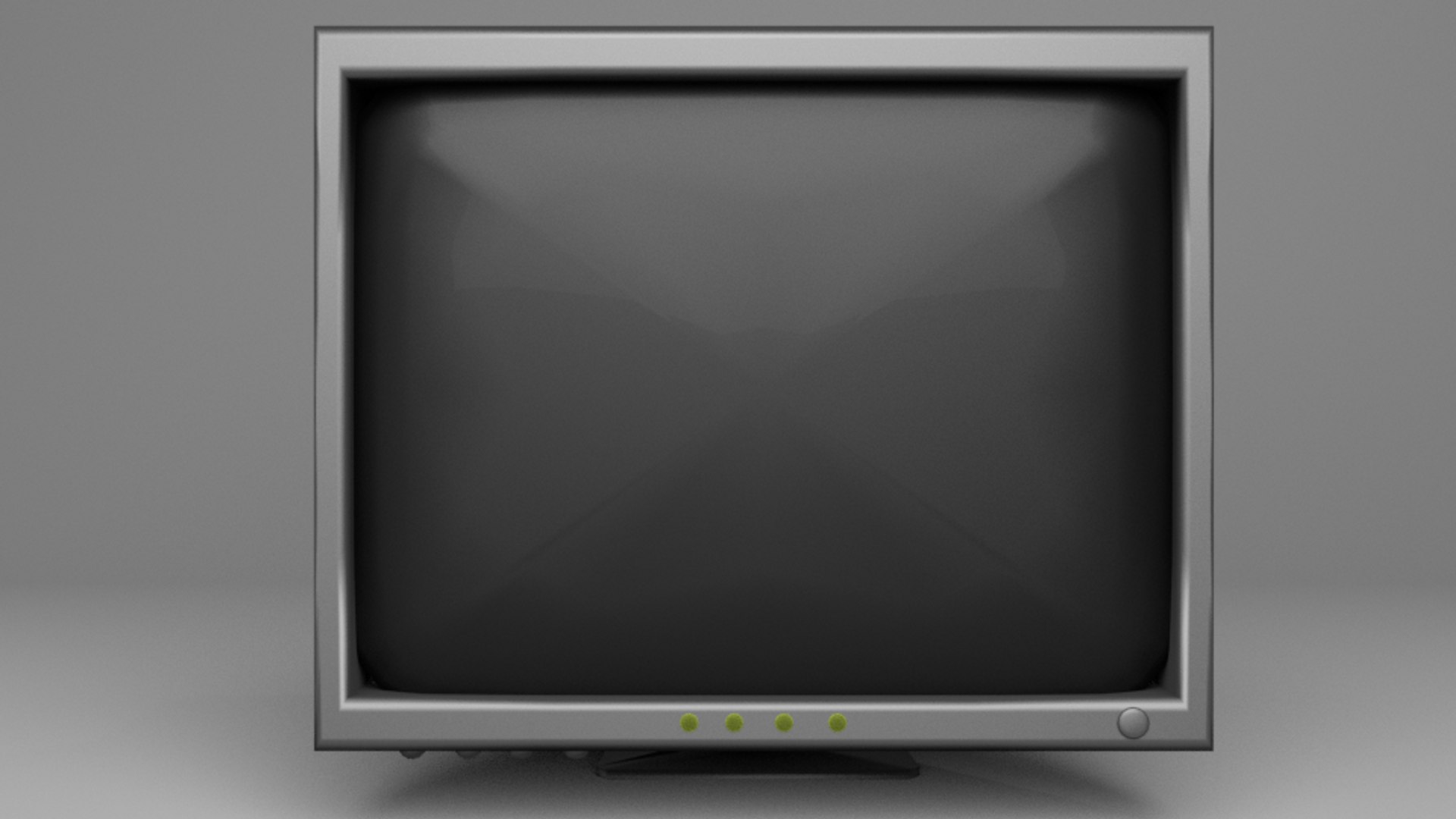 Crt Monitor 30 Inch 3D Model - TurboSquid 1586100