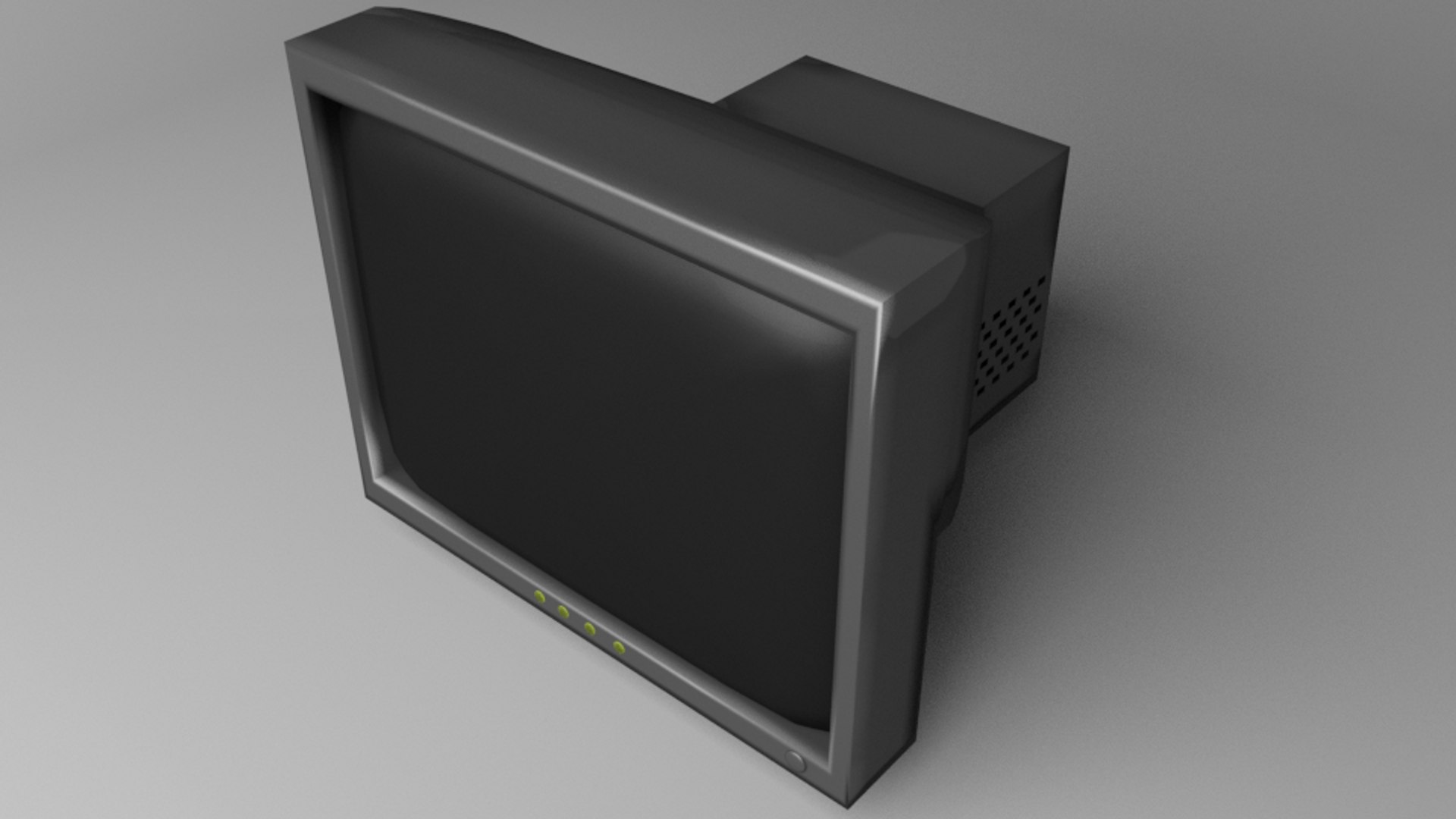 Crt Monitor 30 Inch 3D Model - TurboSquid 1586100
