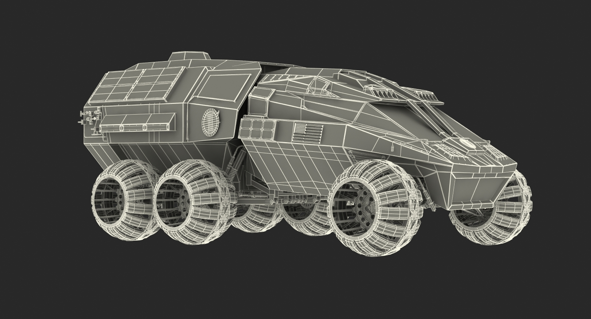 3D nasa futuristic mars rover - TurboSquid 1254093