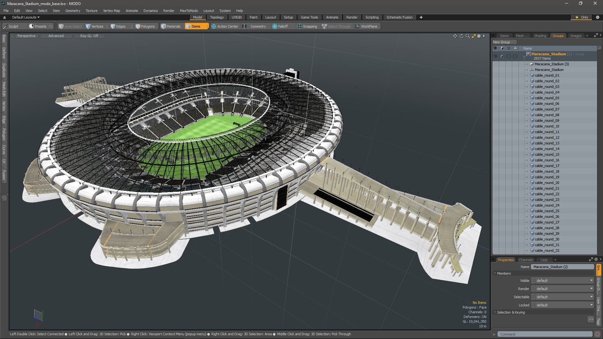 3D Maracana Stadium - TurboSquid 2323095