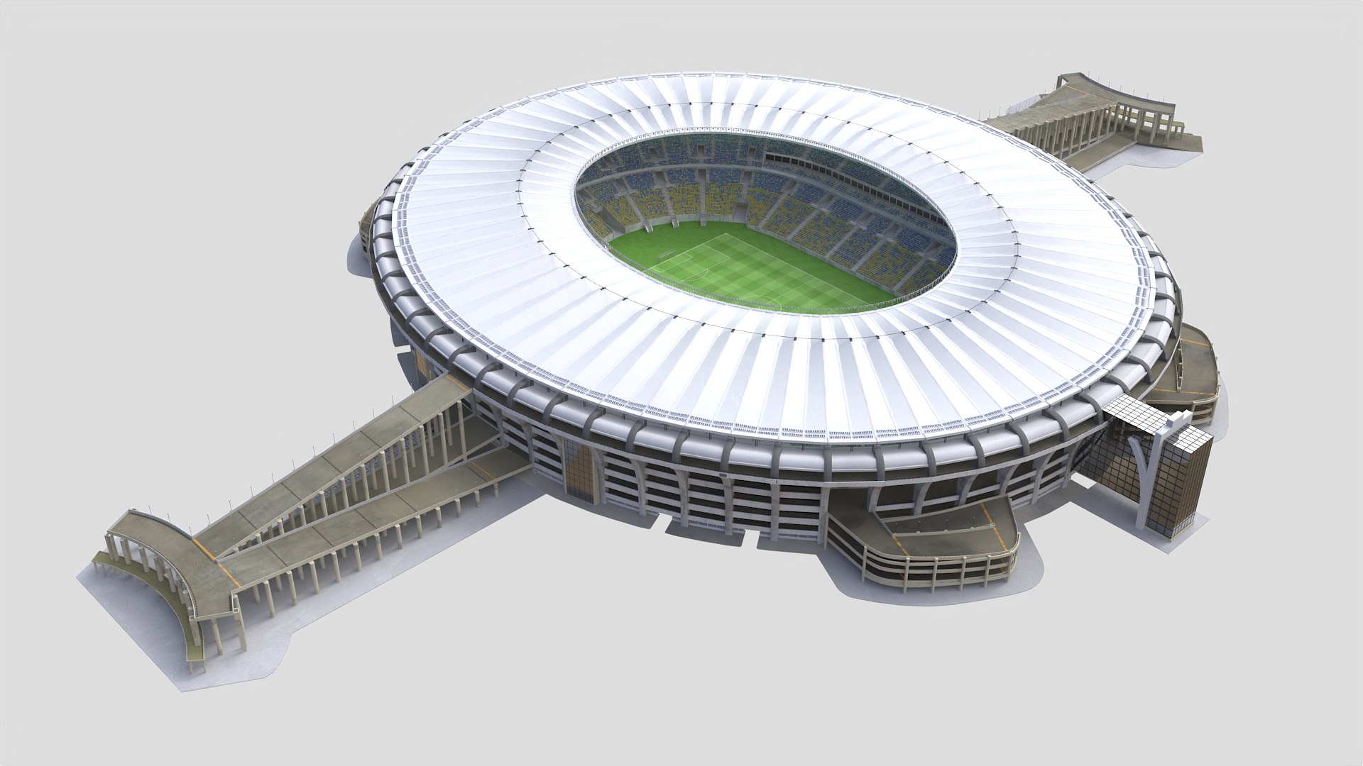 3D Maracana Stadium - TurboSquid 2323095