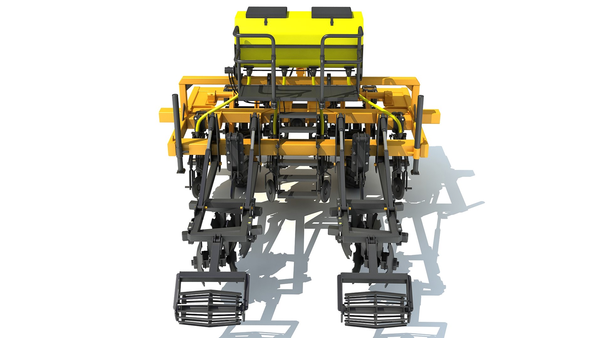 Farm Subsoiler 3D - TurboSquid 1536750