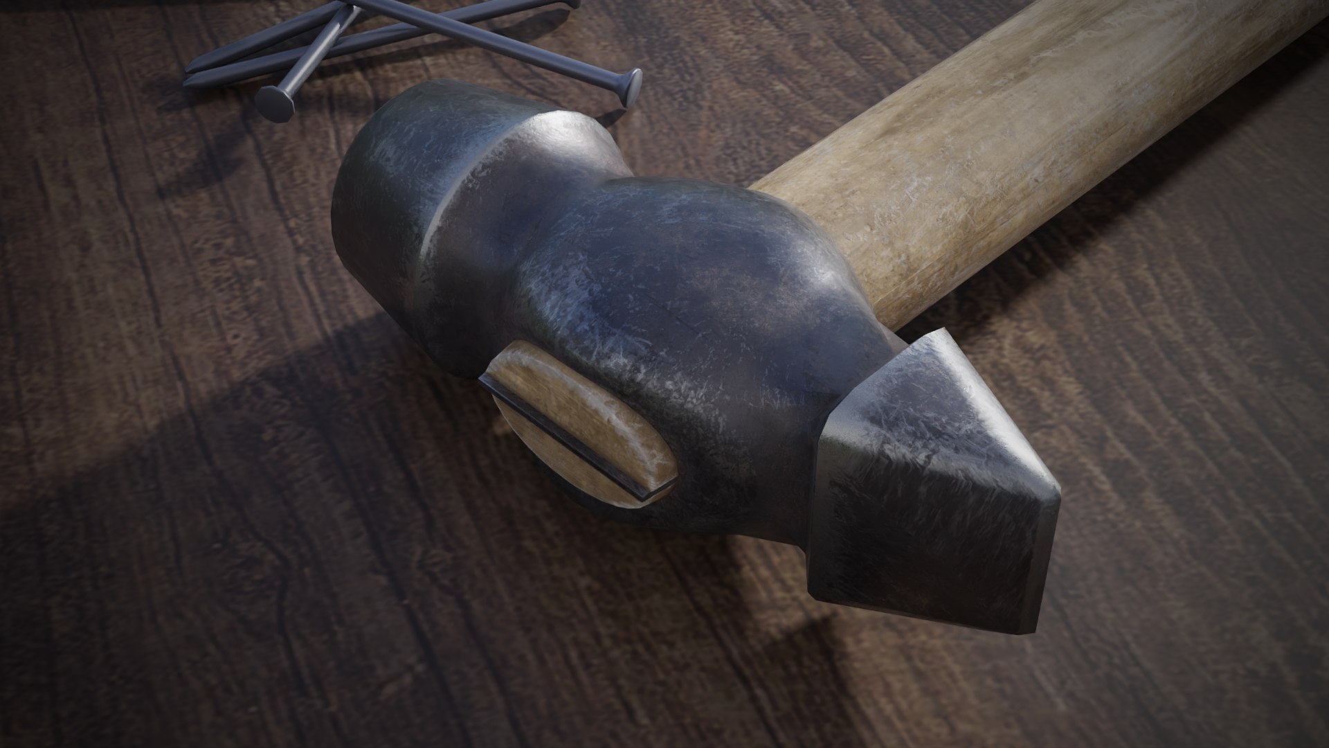 3D Old Dirty Soviet Hammer Made In USSR Model - TurboSquid 1879424